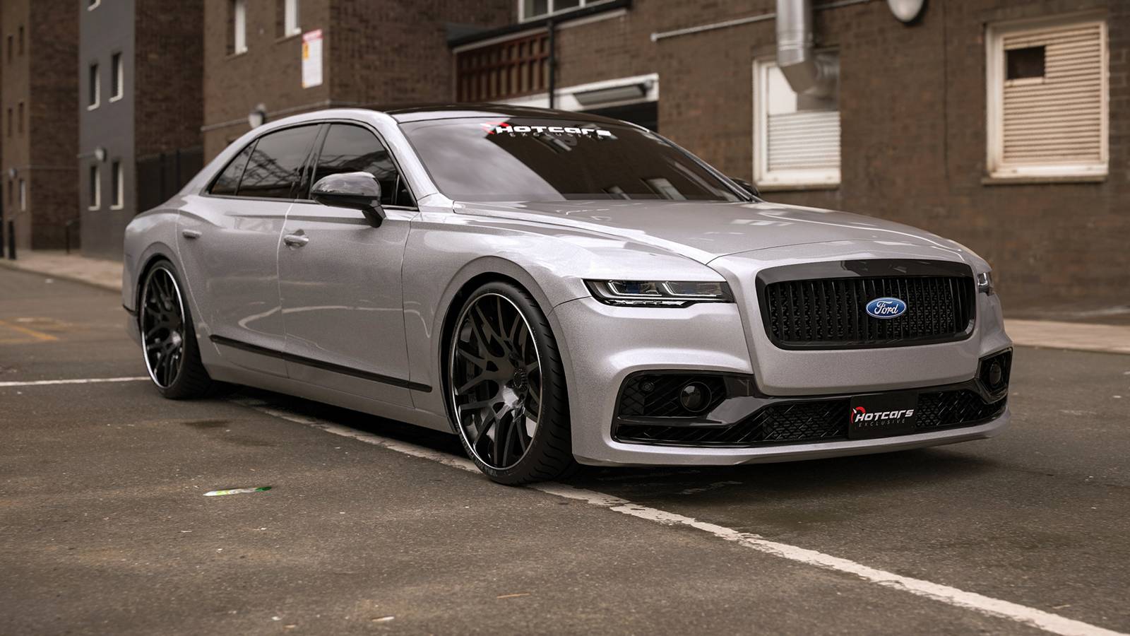 Our Ford Crown Vic Digital Concept Return Is The 4-Door Ford Mustang ...