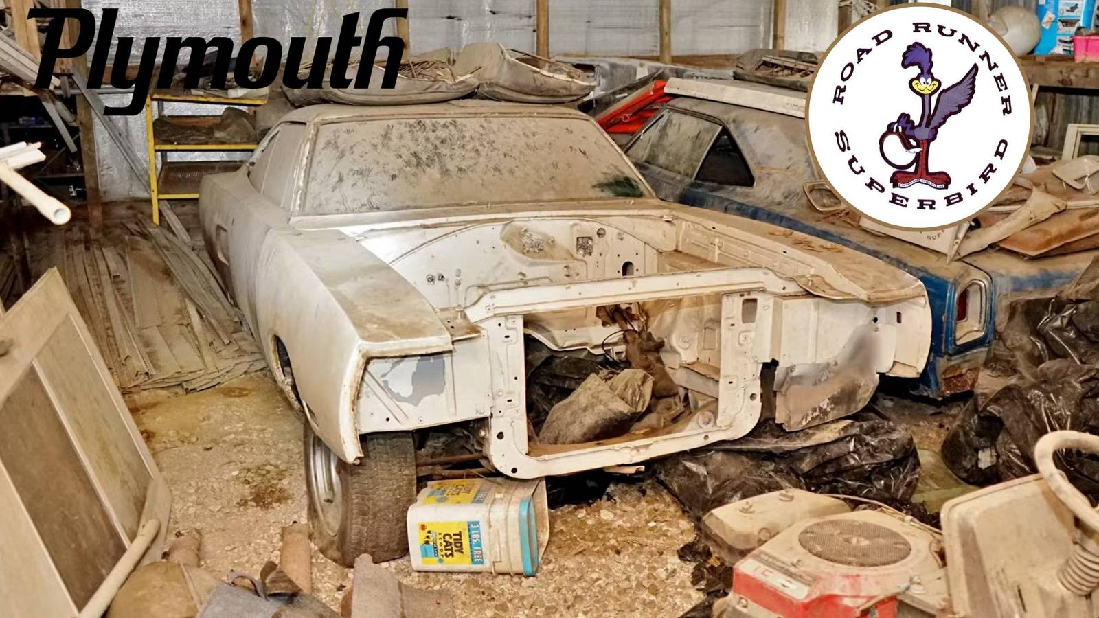 Auto Archaeologist Uncovers 1970 Plymouth Superbird Barn Find Sitting ...
