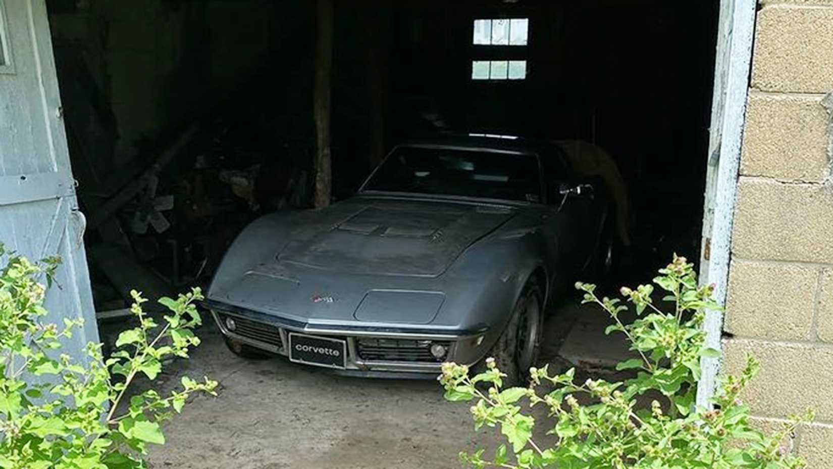Rare C3 Corvette 427 Has Been Sitting In A Barn For Decades
