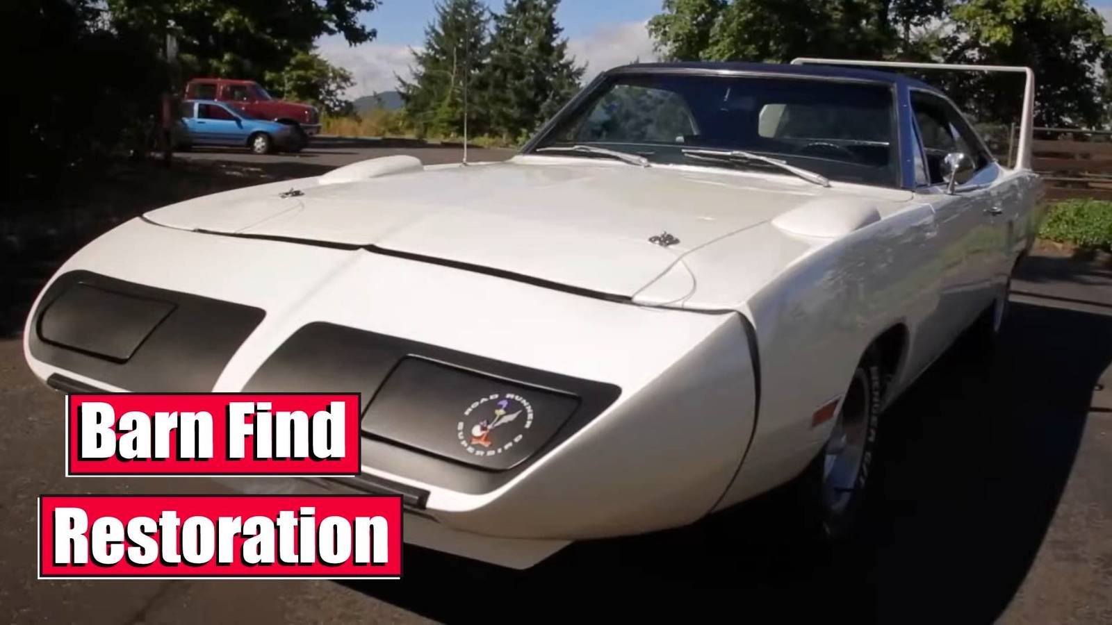 40-Year Neglected Plymouth Superbird Barn Find Undergoes Unbelievable ...