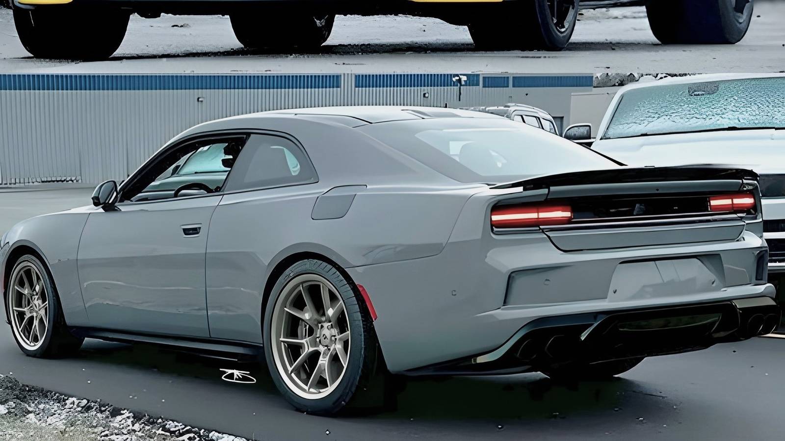 Graphic Artist Digitally Transforms New Dodge Charger To Match ...