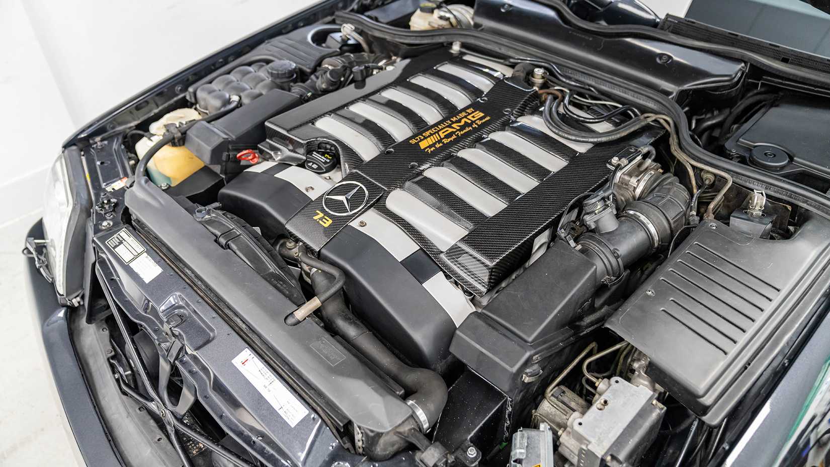 This ’90s Mercedes Hid A Pagani Zonda Engine Under The Hood