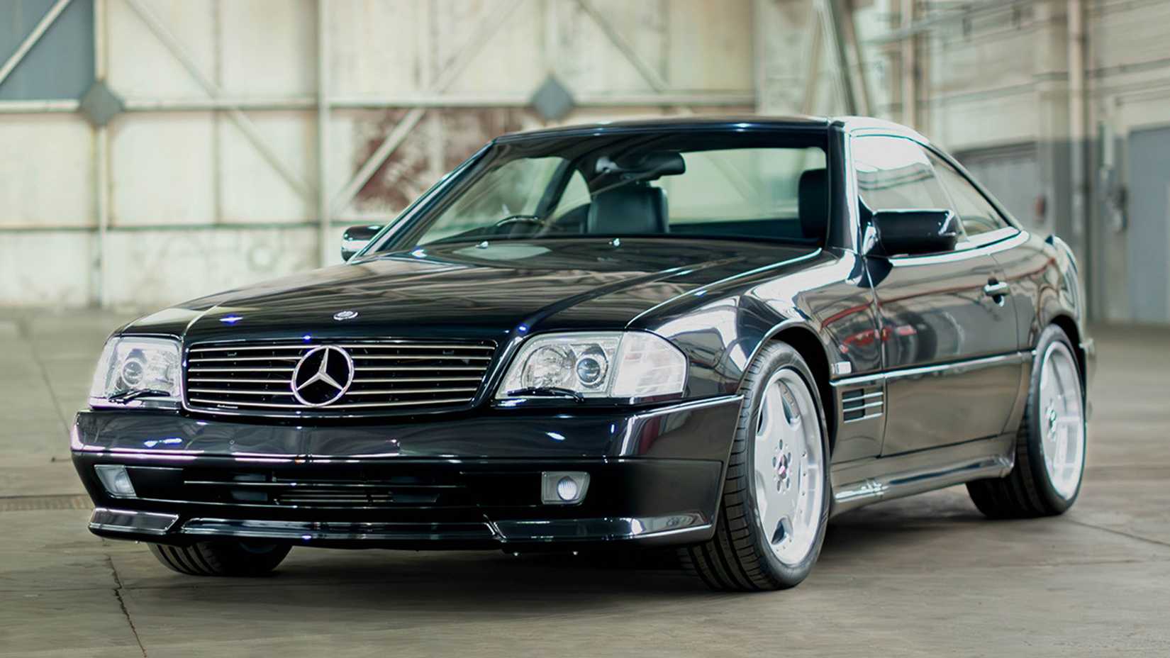 This ’90s Mercedes Hid A Pagani Zonda Engine Under The Hood