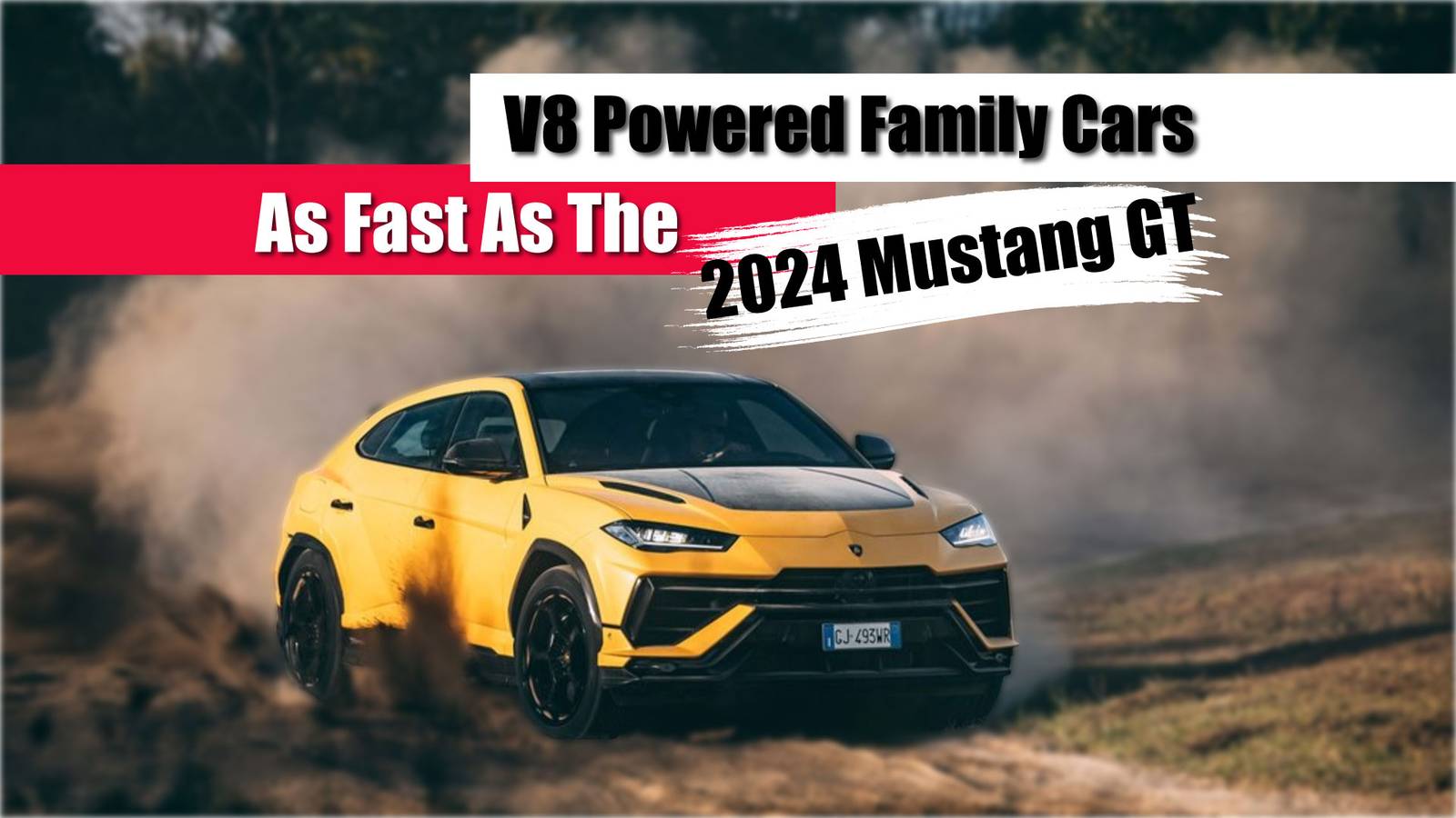 12 V8-Powered Family Cars That Can Match The 2024 Mustang GT's Speed