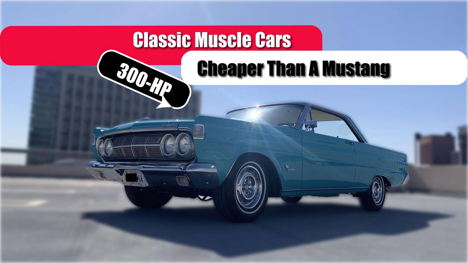 Classic Muscle Car Alternatives To The 1969 Ford Mustang With Over 300-HP