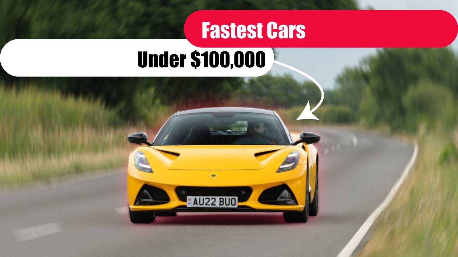 These Are The Absolute Fastest Cars Under $100,000