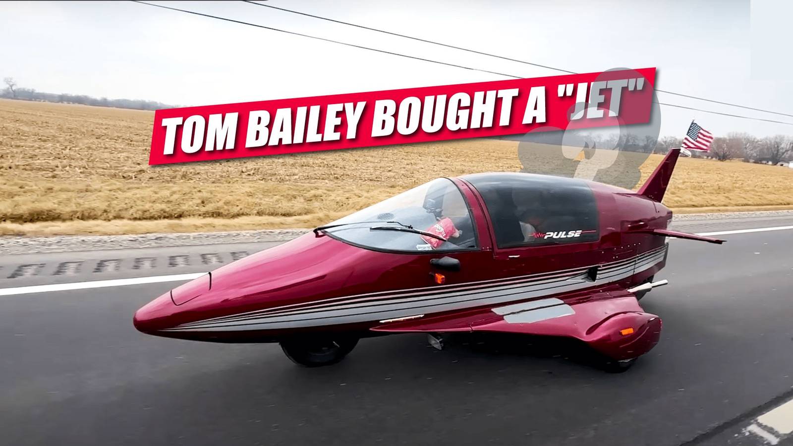 Why Drag Racing Star, Tom Bailey, Bought A "Jet" That Doesn't Fly