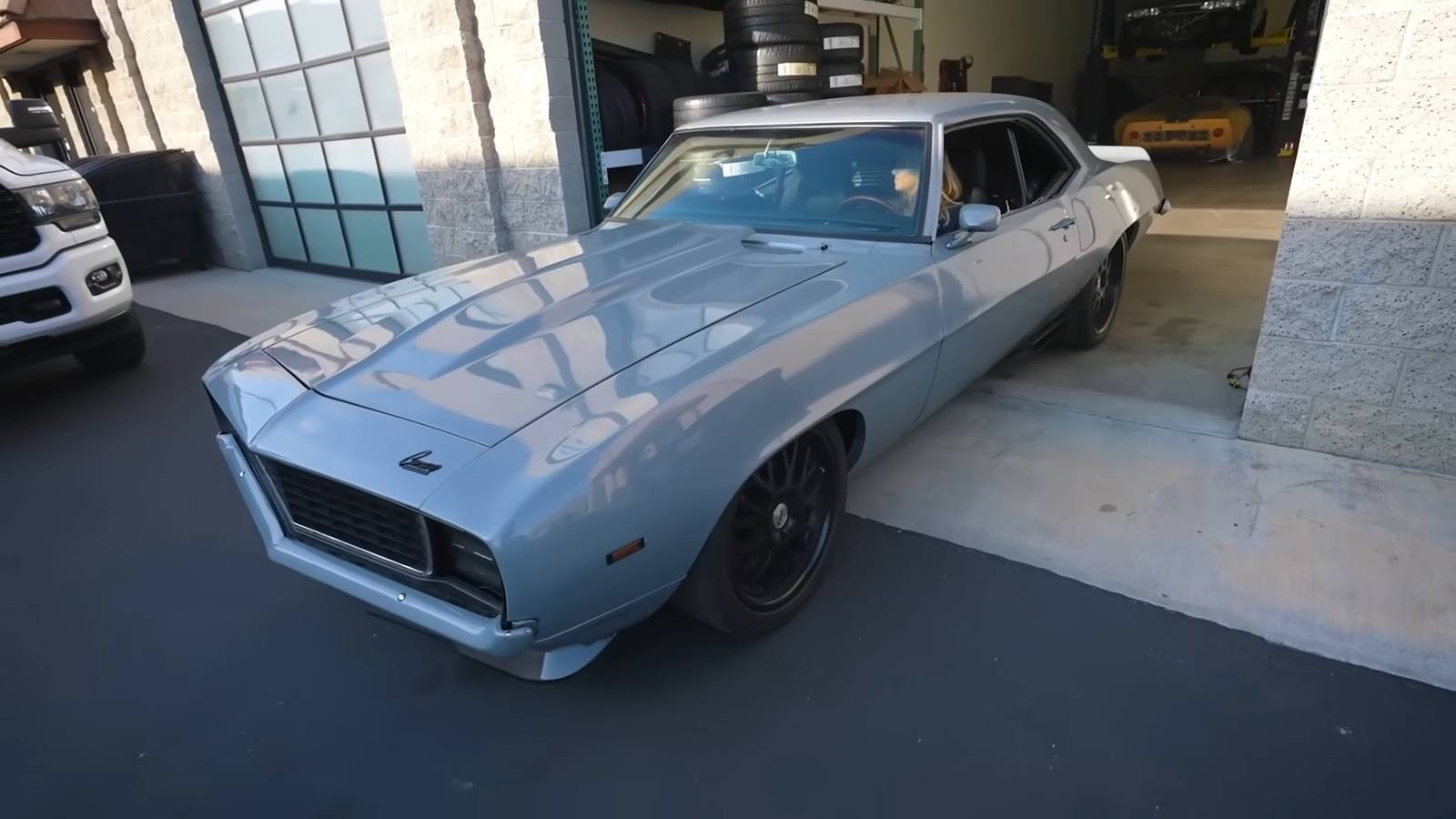 Here's What A NASCAR Exhaust Sounds Like On A 1969 Chevy Camaro Restomod