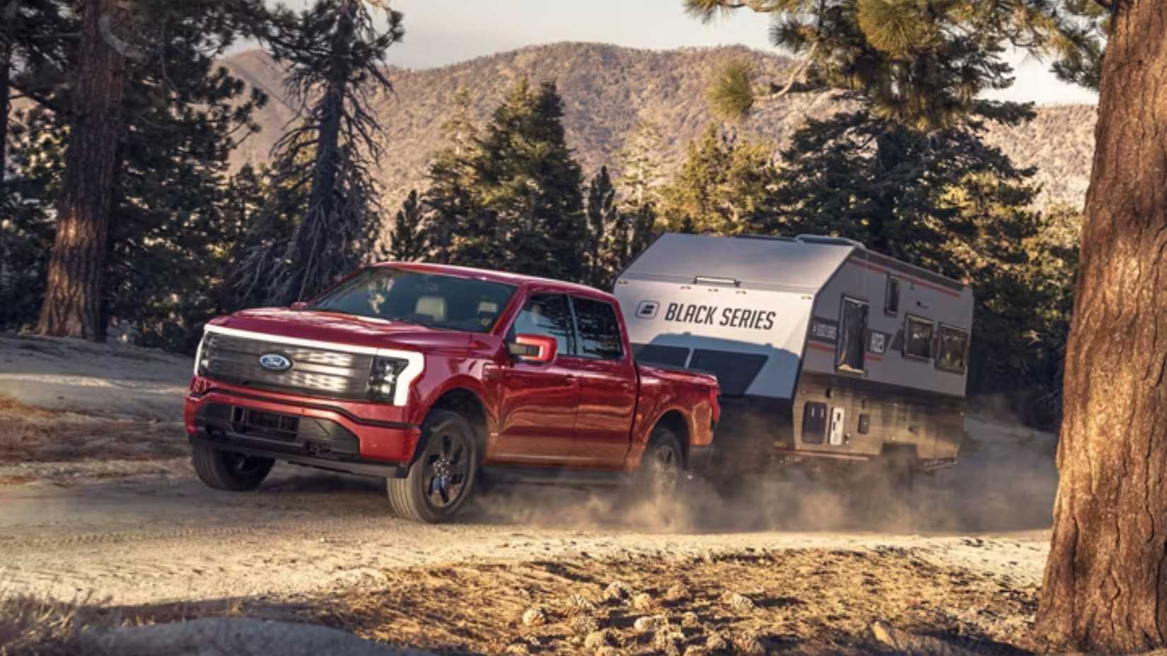 Ford F-150 Lightning, Mustang Mach-E Clean Up At The Strip