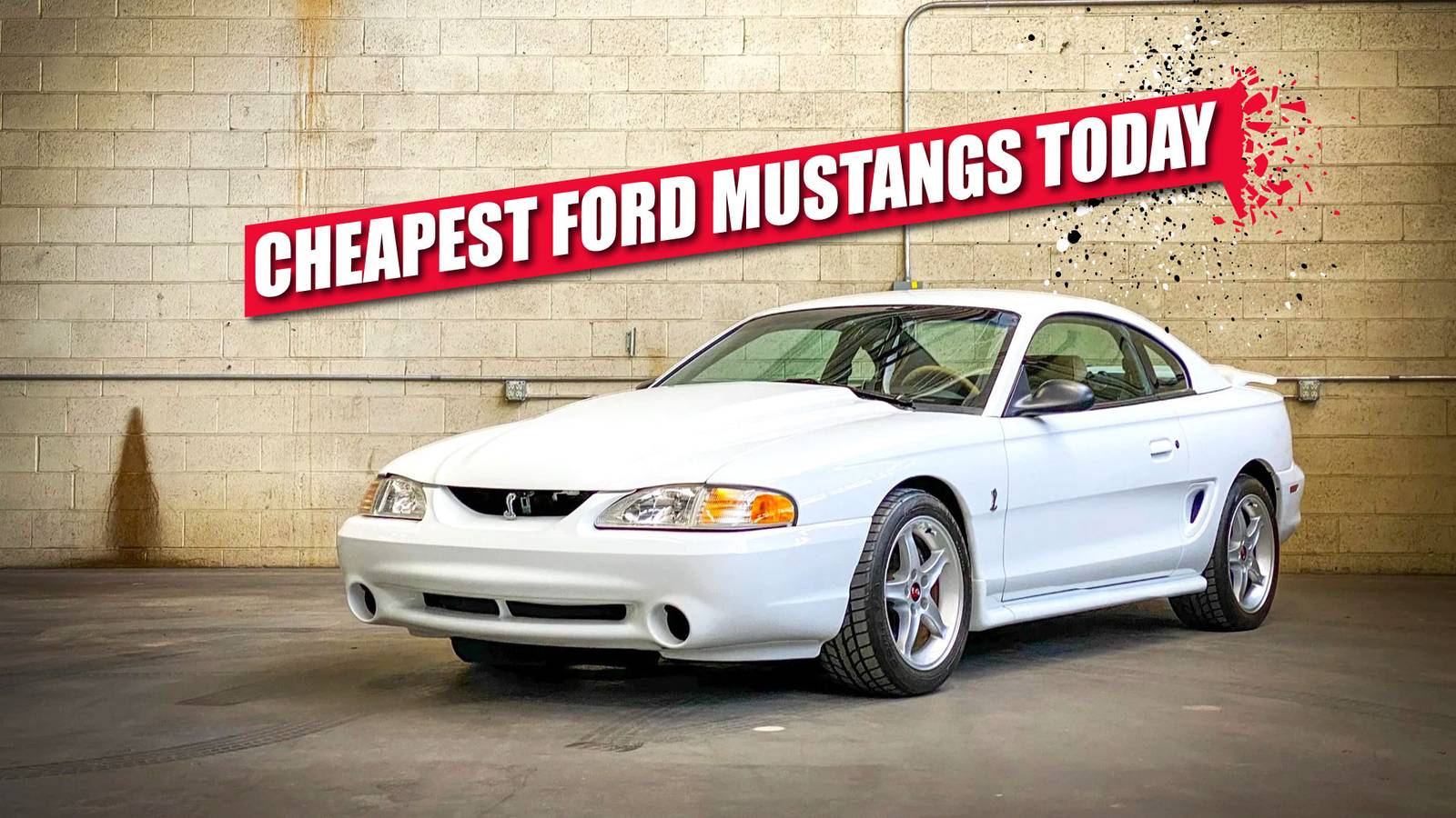 These Are The Cheapest Ford Mustangs On The Used Market Today