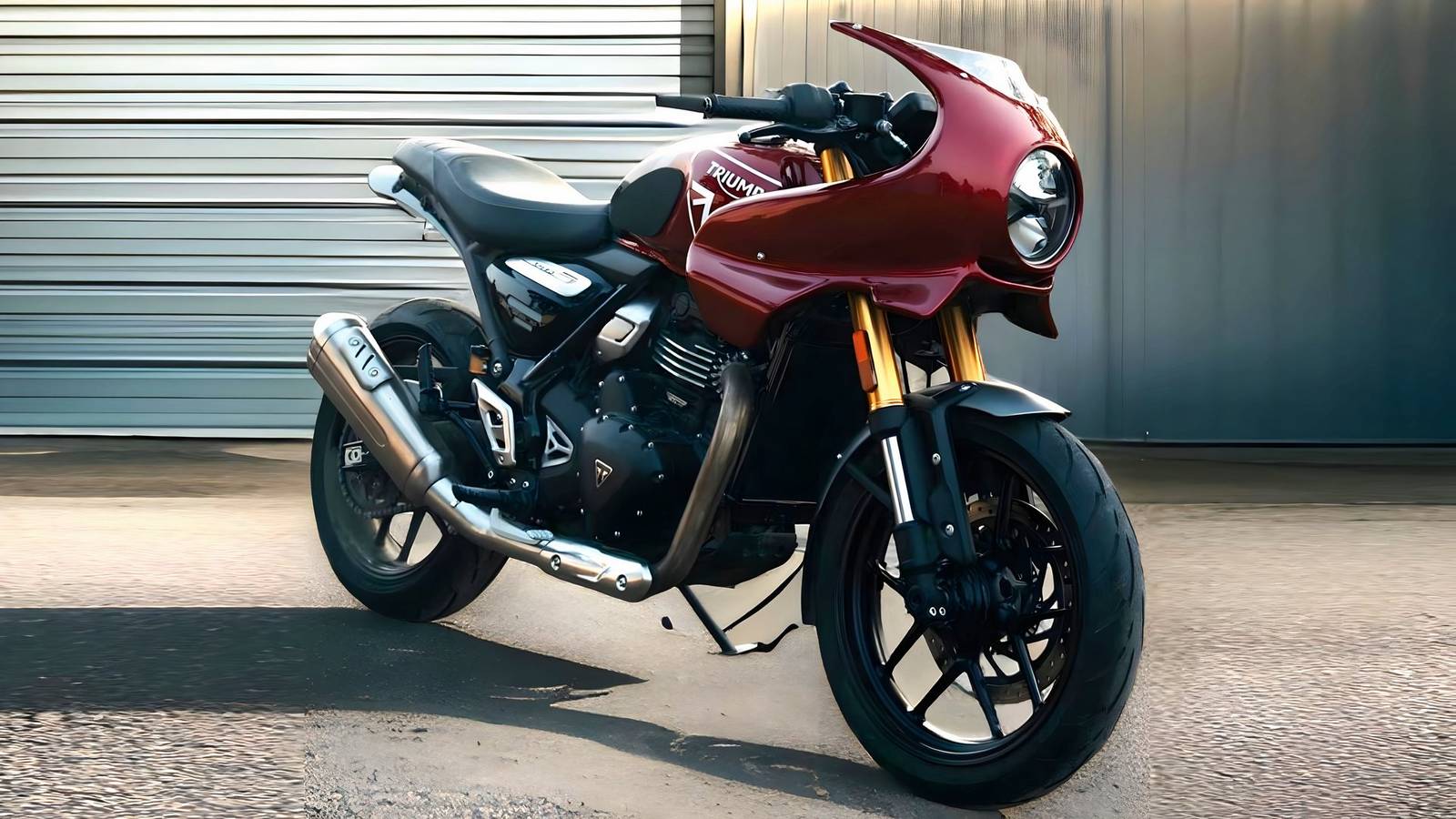 Check Out This Customized Speed 400 That Imagines The Upcoming Triumph ...