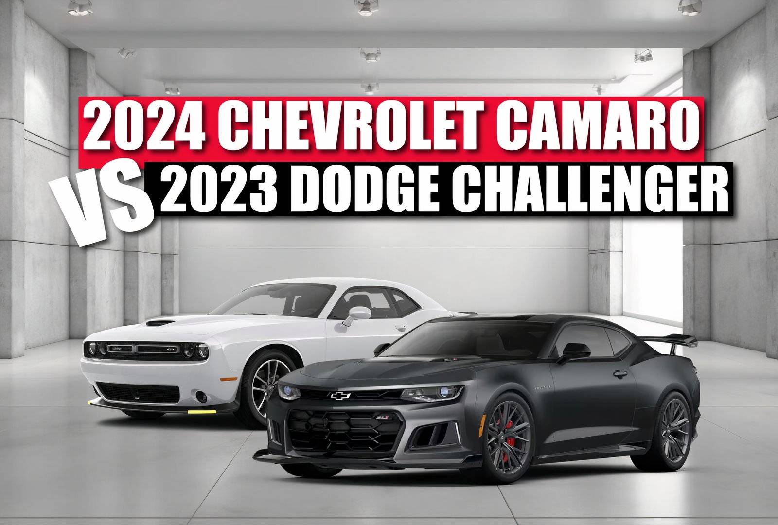 Camaro Contre Challenger 2024 2024 Chevrolet Camaro Vs 2023 Dodge