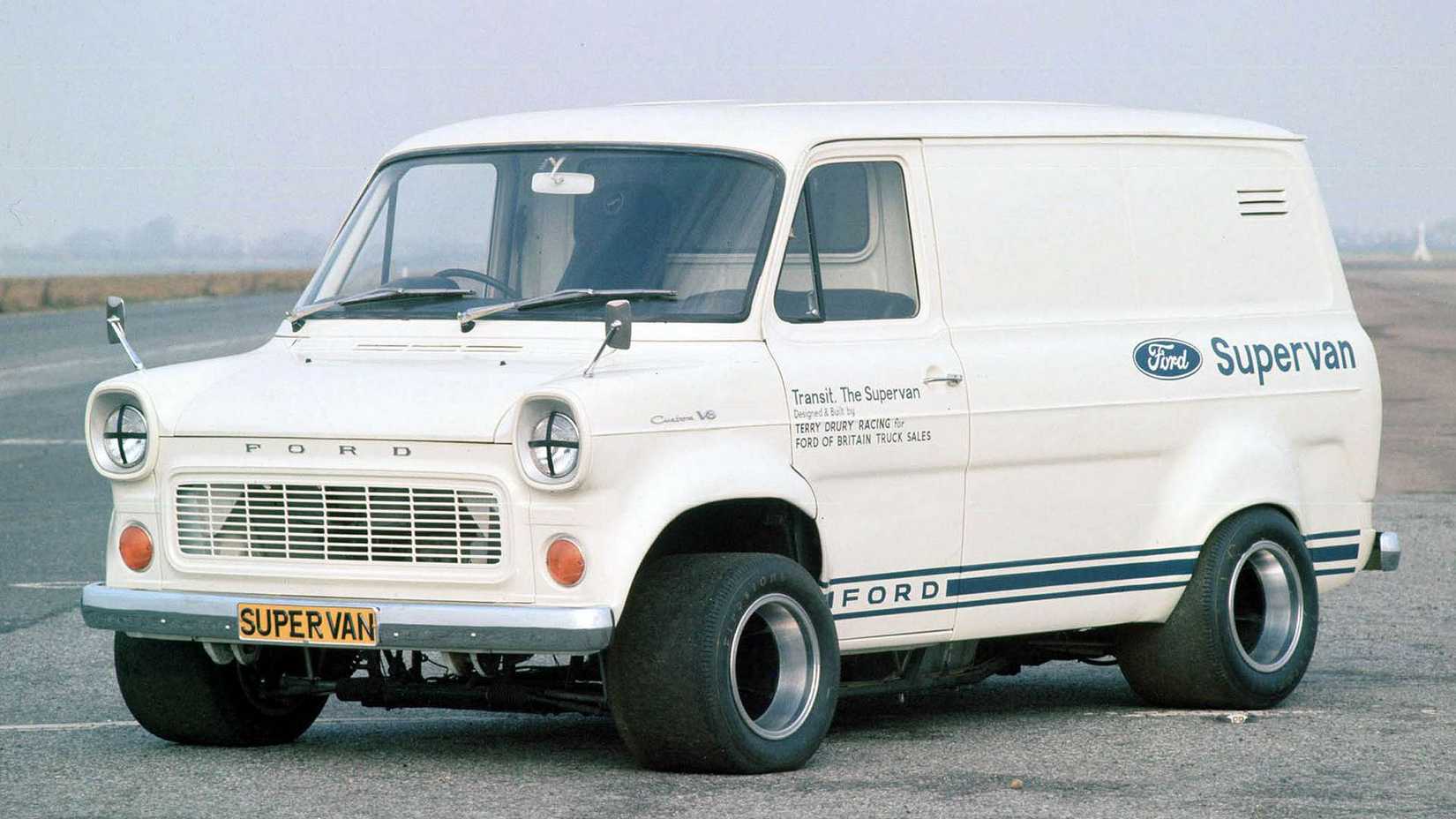 Ford Supervan 3: The 650 HP Van That Beat the McLaren F1
