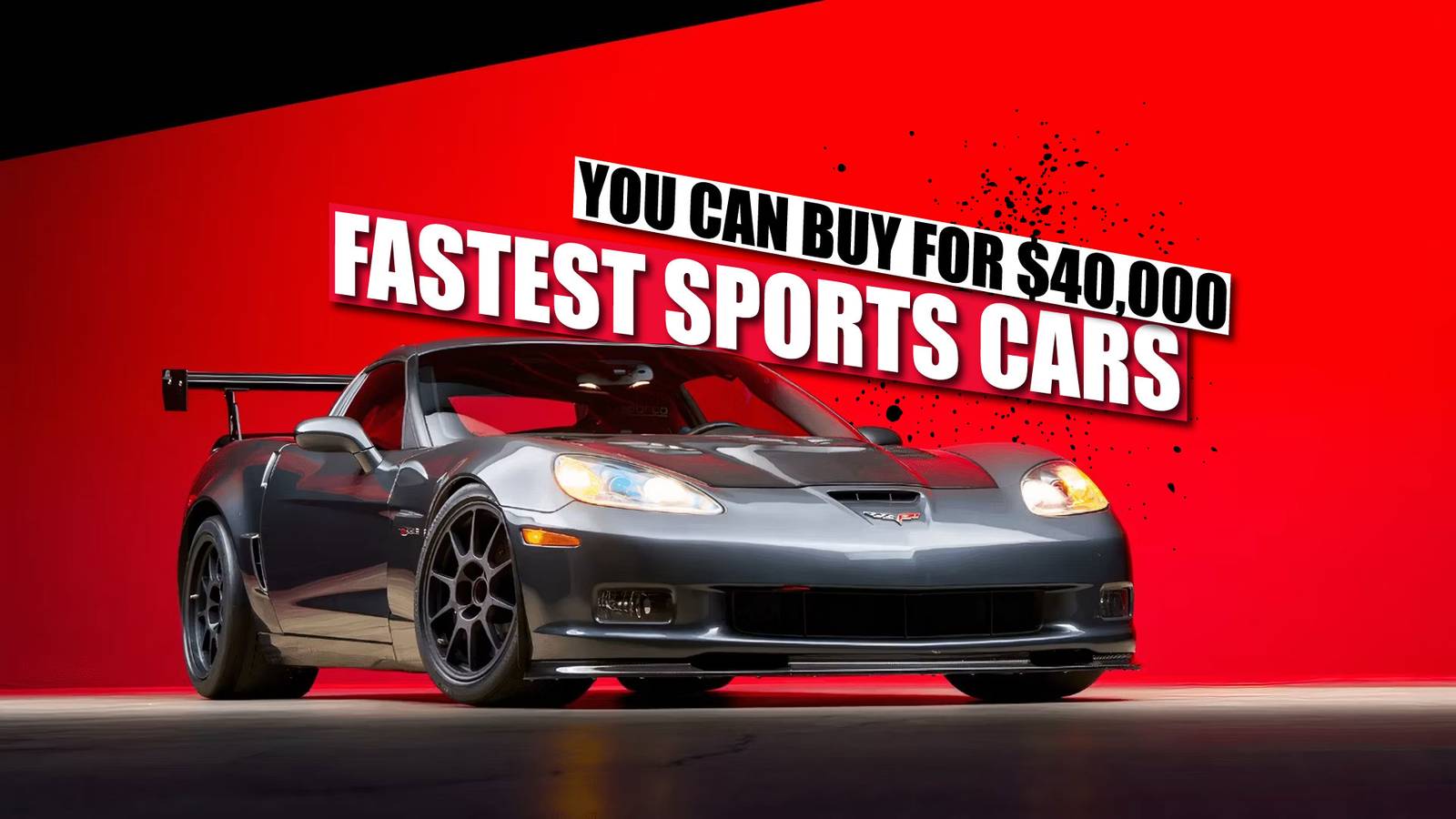 10 Fastest Sports Cars You Can Buy For $40,000