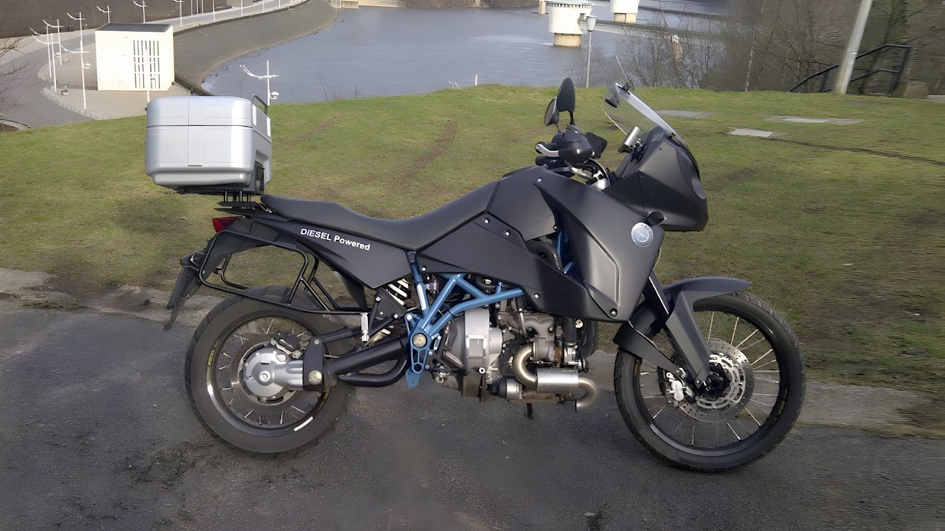 Diesel Powered Cruiser Motorcycle