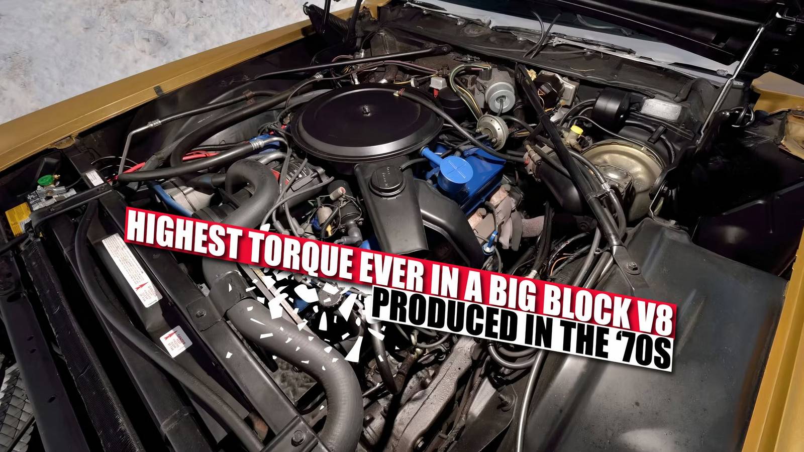 The Highest Torque Ever In A Small Block V8 Produced In The '70s