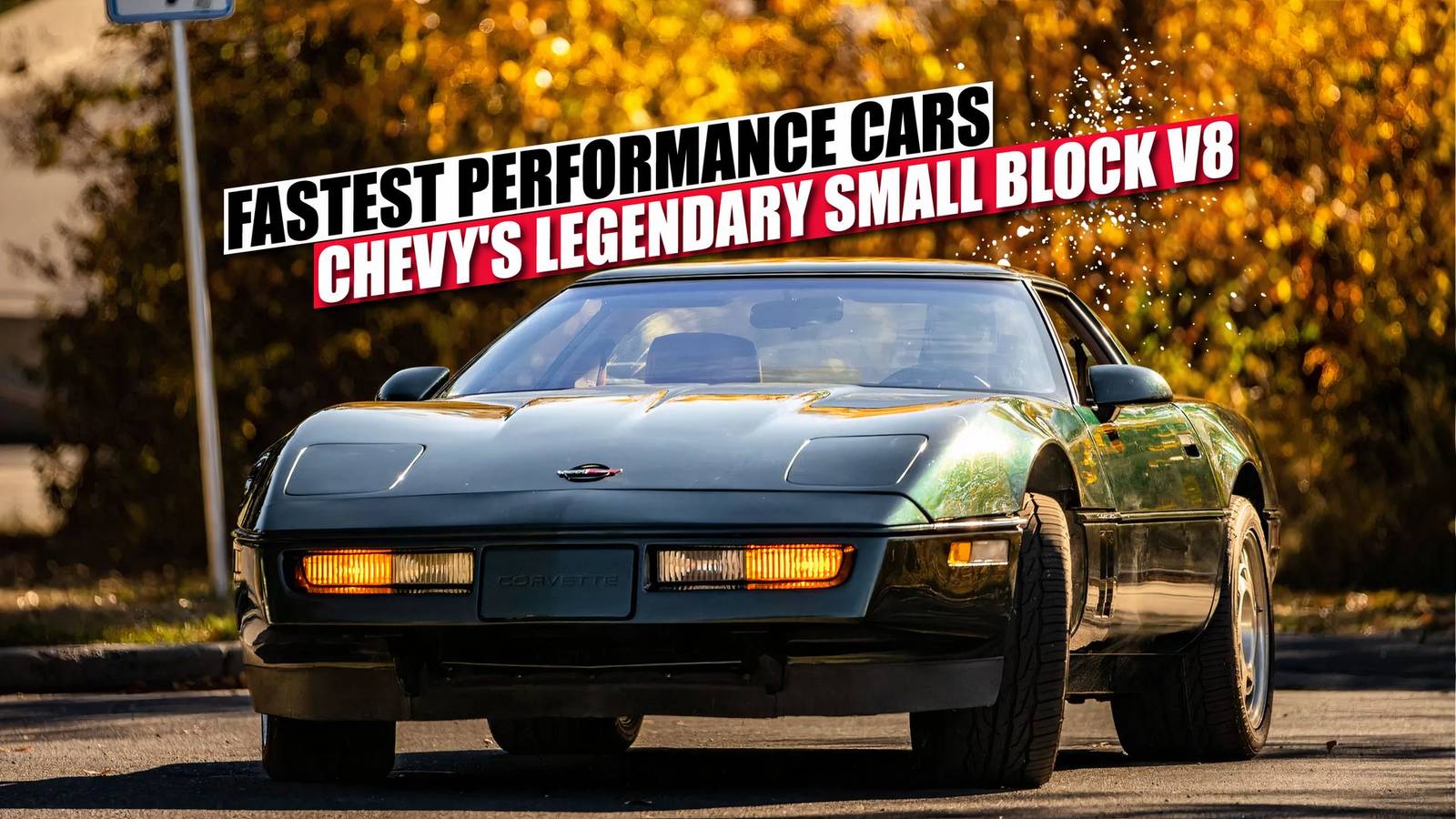 12 Fastest Performance Cars Powered By Chevy's Legendary Small Block V8