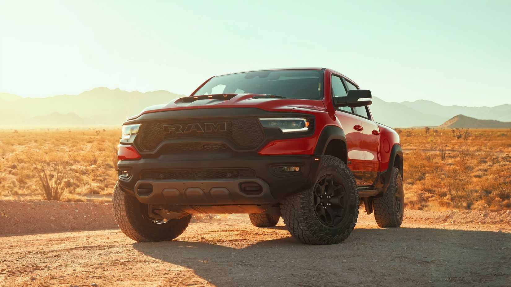 Hellcat Engine Spotted On Assembly Line: TRX Mules In Development?