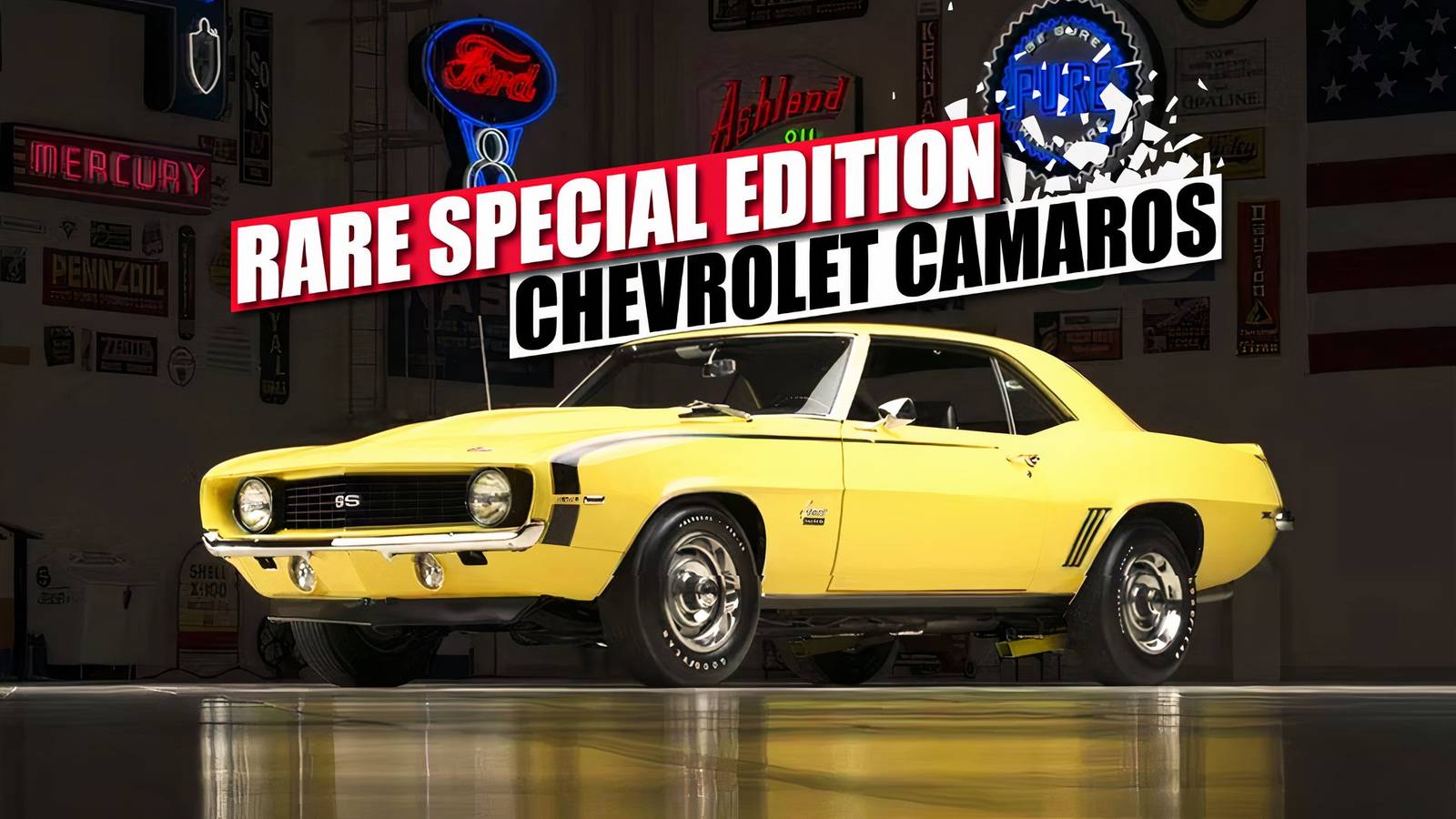 13 Rare Special Edition Chevrolet Camaros Every Collector Dreams Of Owning