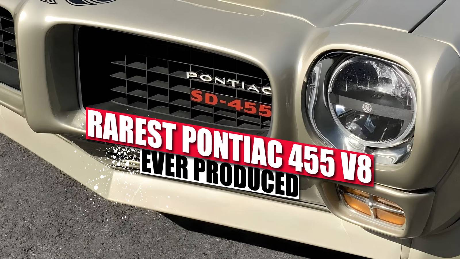 The Rarest Pontiac 455 V8 Engine Ever Produced