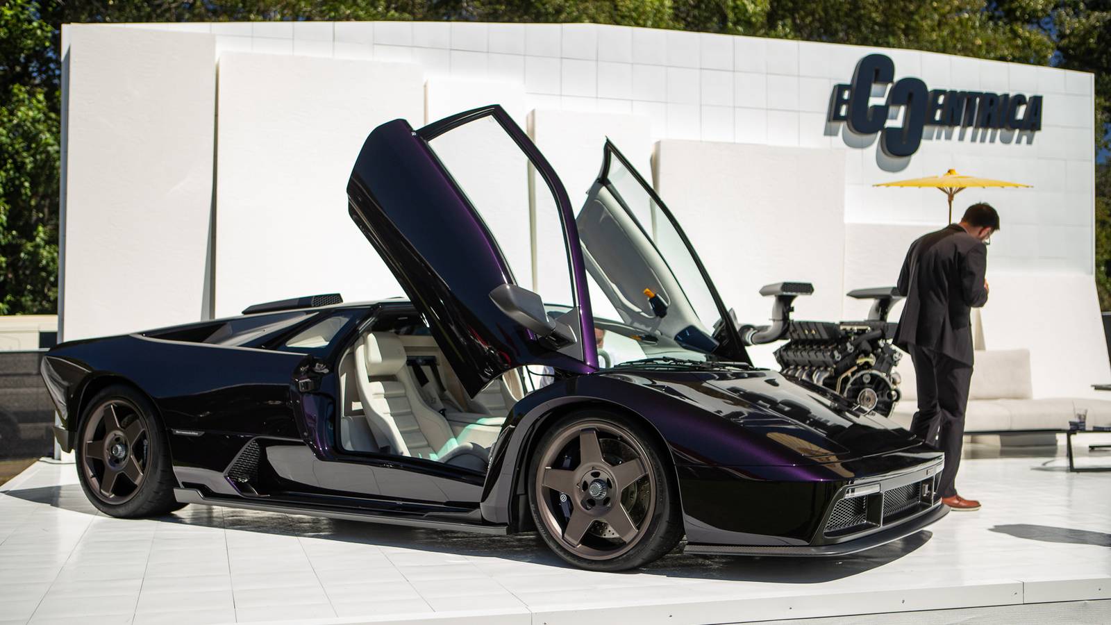 Eccentrica V12 First Vehicle Walkaround - Amanda Cline Interview