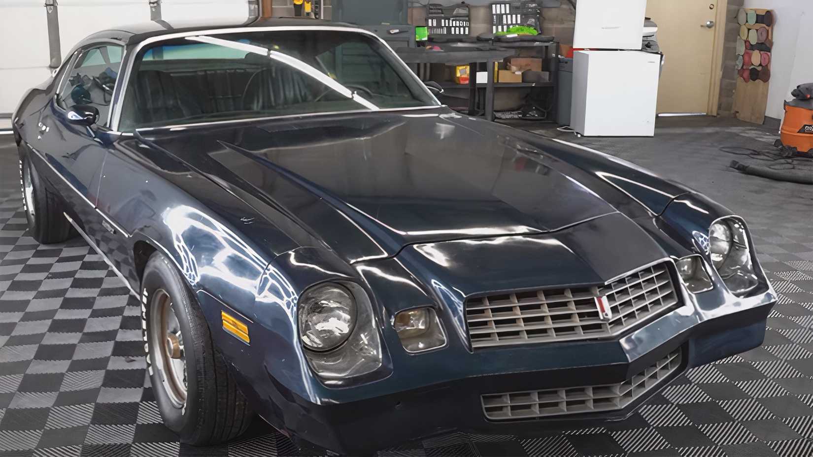 Abandoned 1978 Chevy Camaro Finds New Life with Much-Needed Care