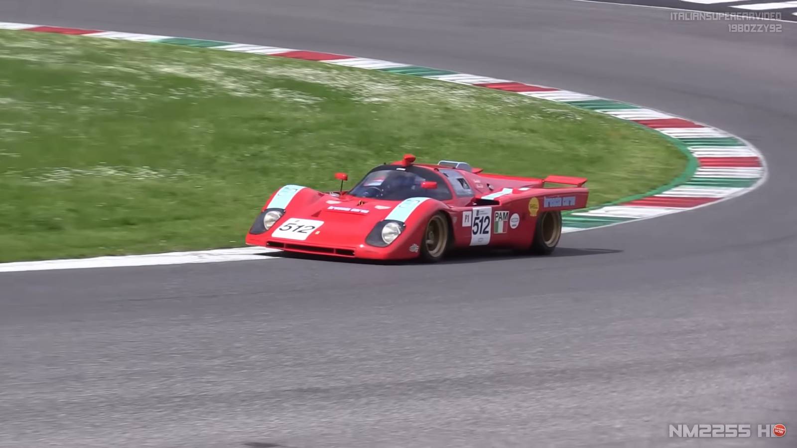 Expensive Silence As Classic V12 Ferrari Racer Blows Up On The Track