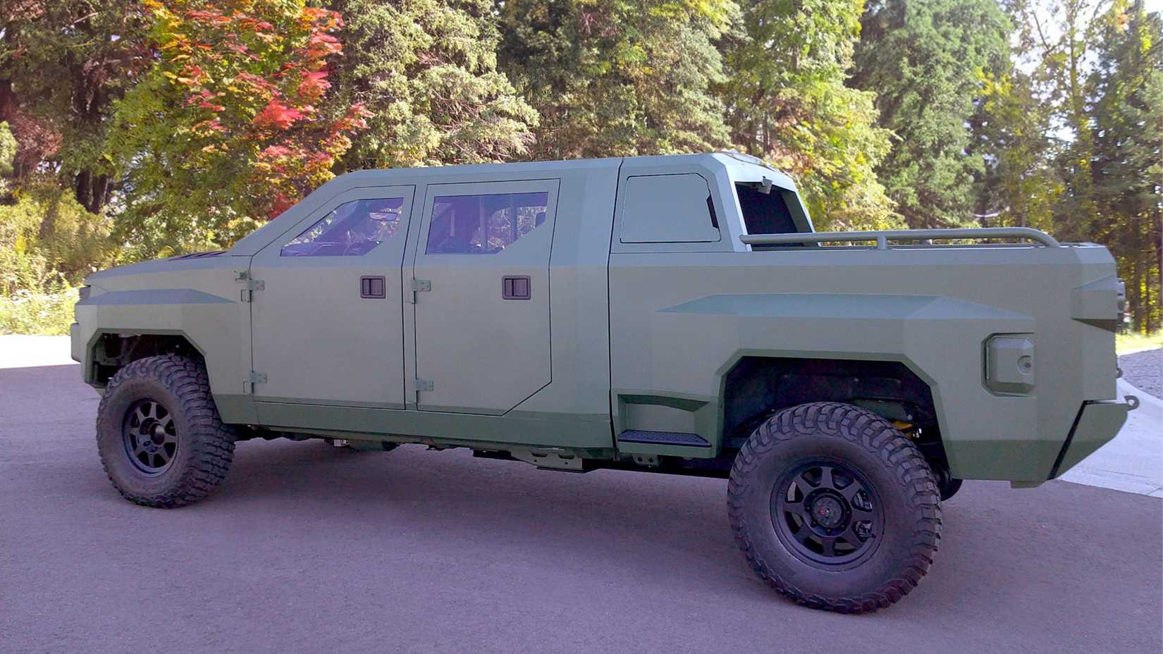 GM Defense Unveils Tactical Vehicle Built On Chevy Silverado