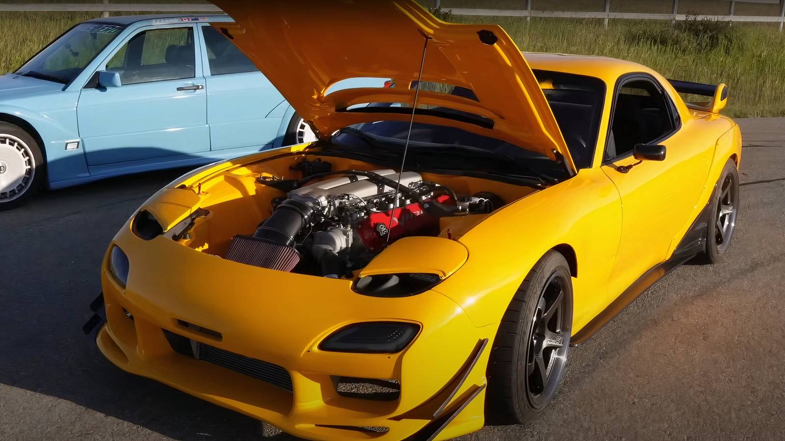 This Viper V10-Swapped Mazda RX-7 Is Pure Insanity
