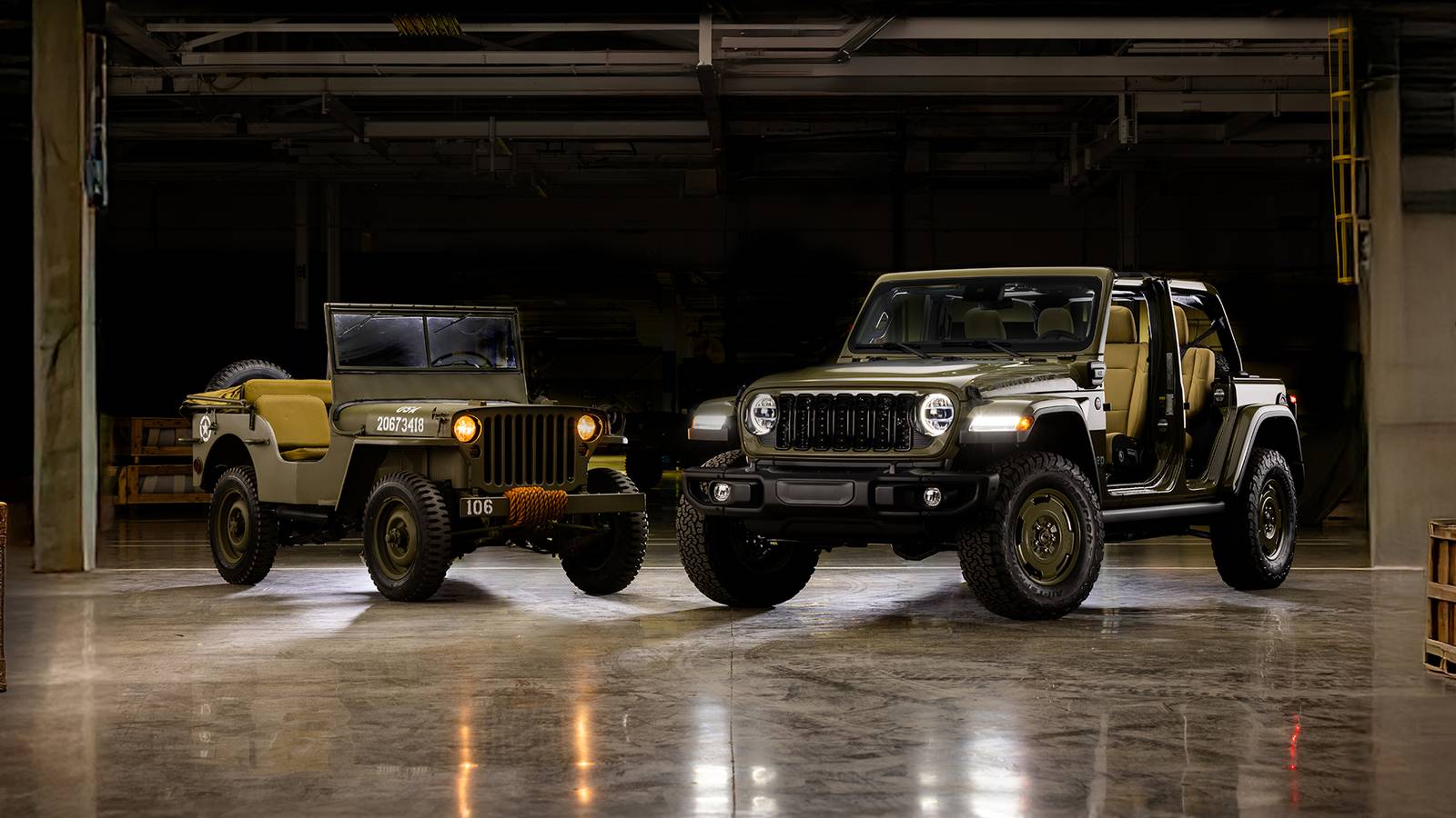 Jeep Launch 2025 Wrangler 4xe Willys '41 Special-Edition