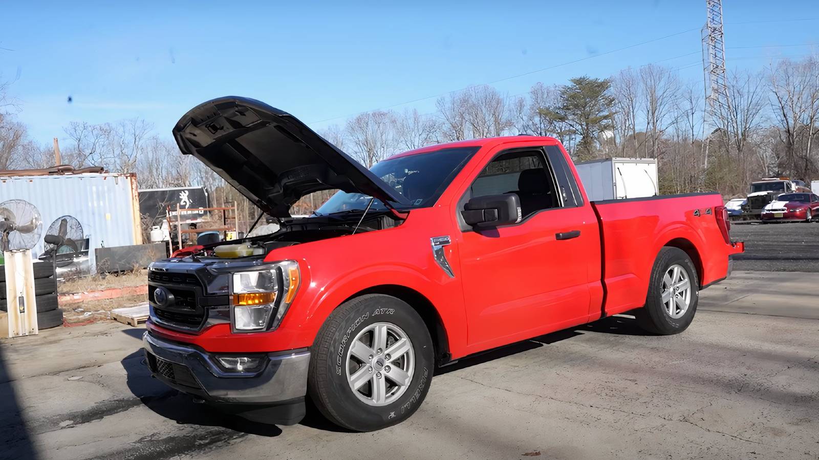 YouTuber Blows Sleeper Pickup Trying To Race 1000-HP Hellcat