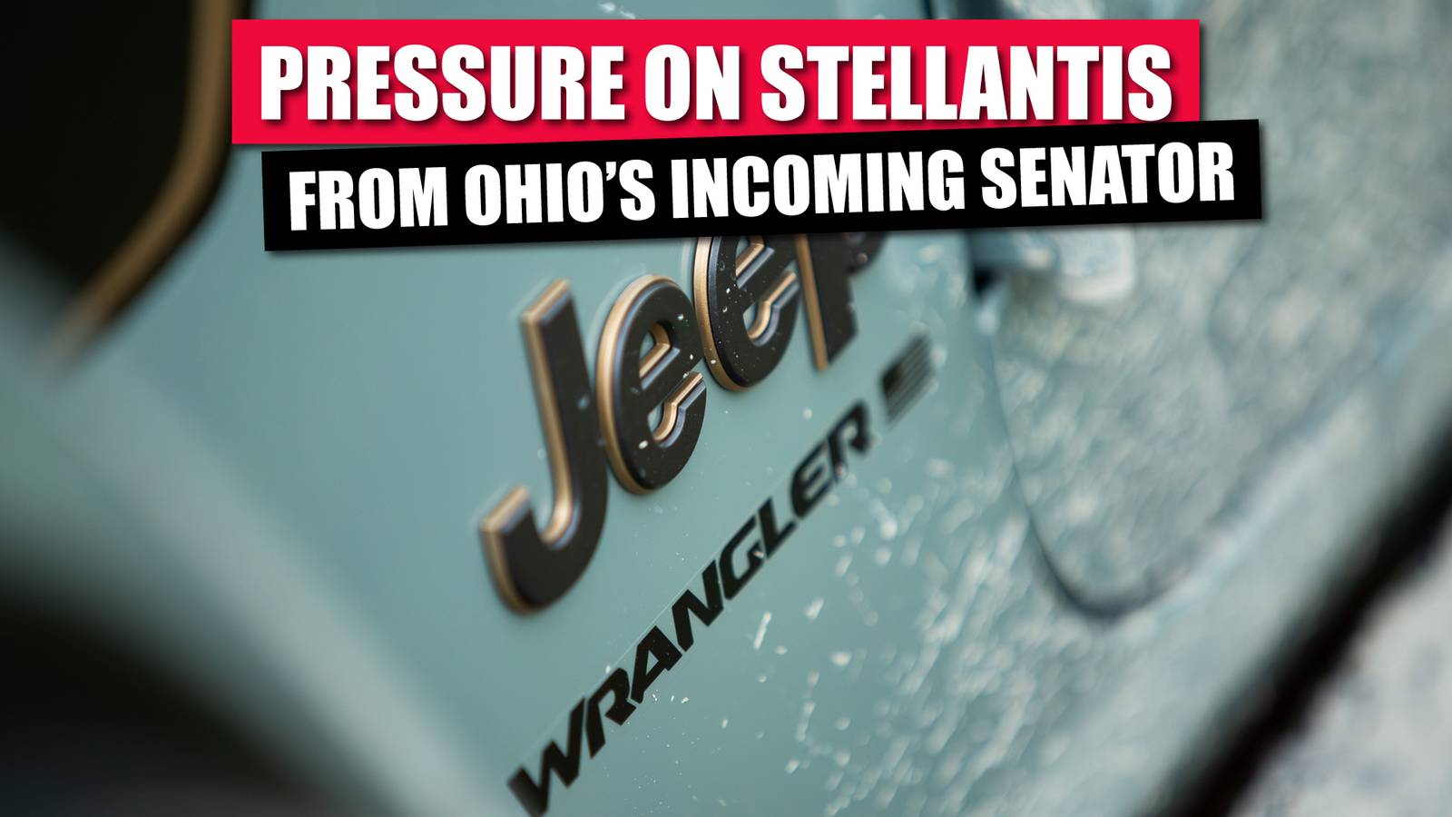 Ohio Senator-Elect Pushes To Reclaim Jeep, Ram, Dodge, And Chrysler For ...