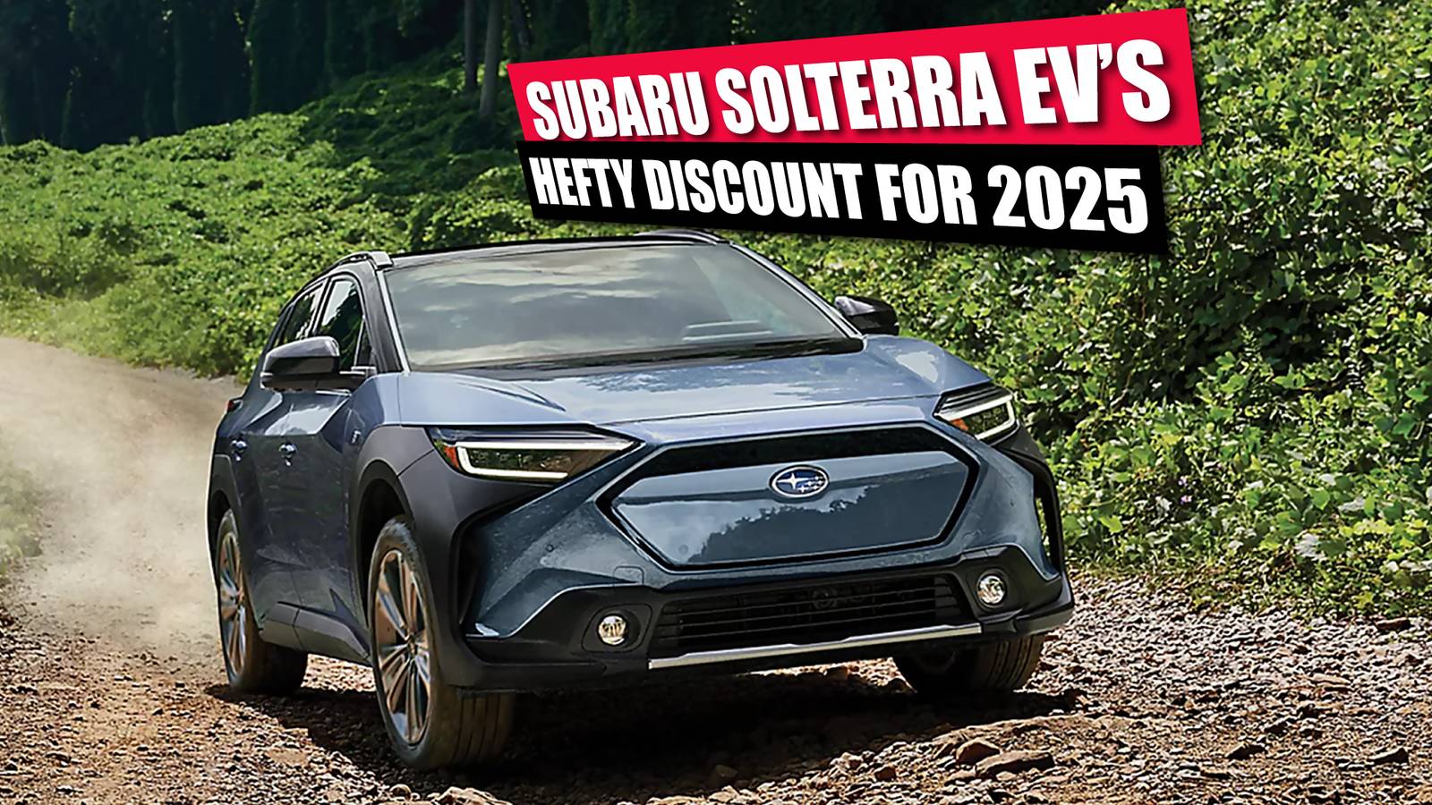 2025 Subaru Solterra EV Gets a Major Price Cut