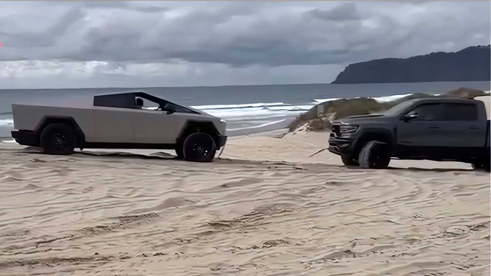 Crash Rips Cybertruck Apart, Exposes What’s Really Underneath