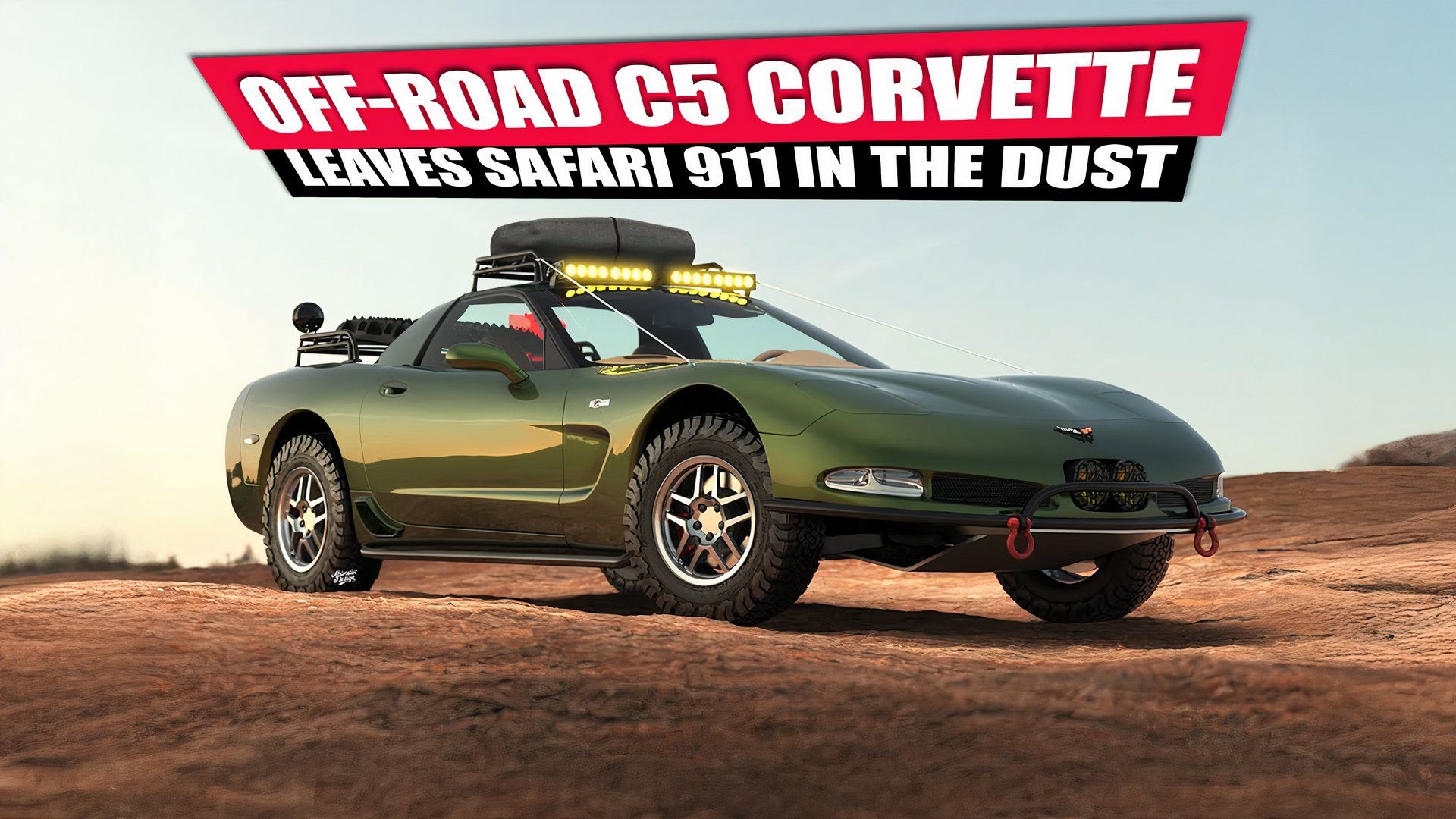 Chevrolet Corvette C5 Off-Road Concept Render