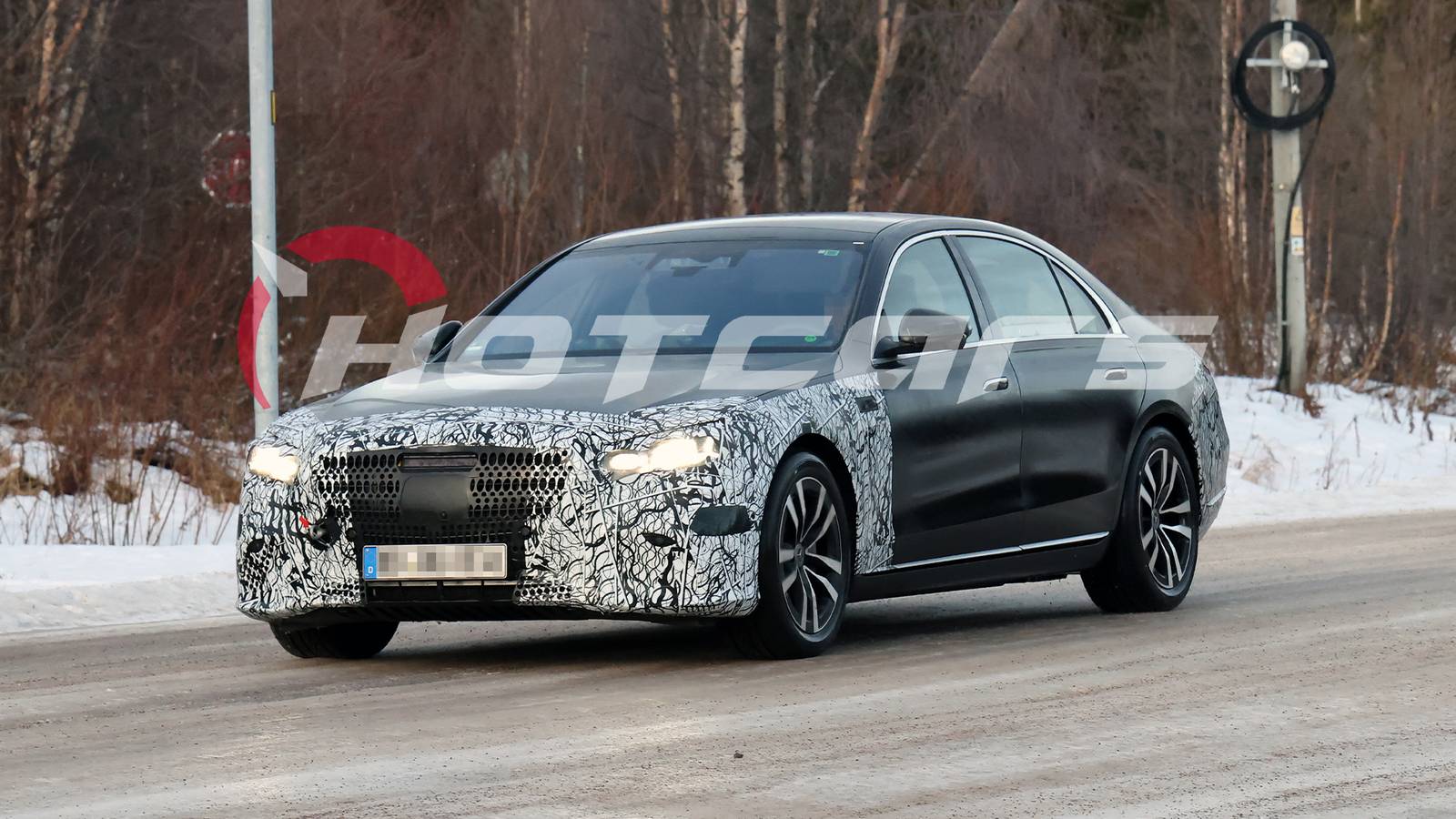 2026 Mercedes S-Class Spy Shots