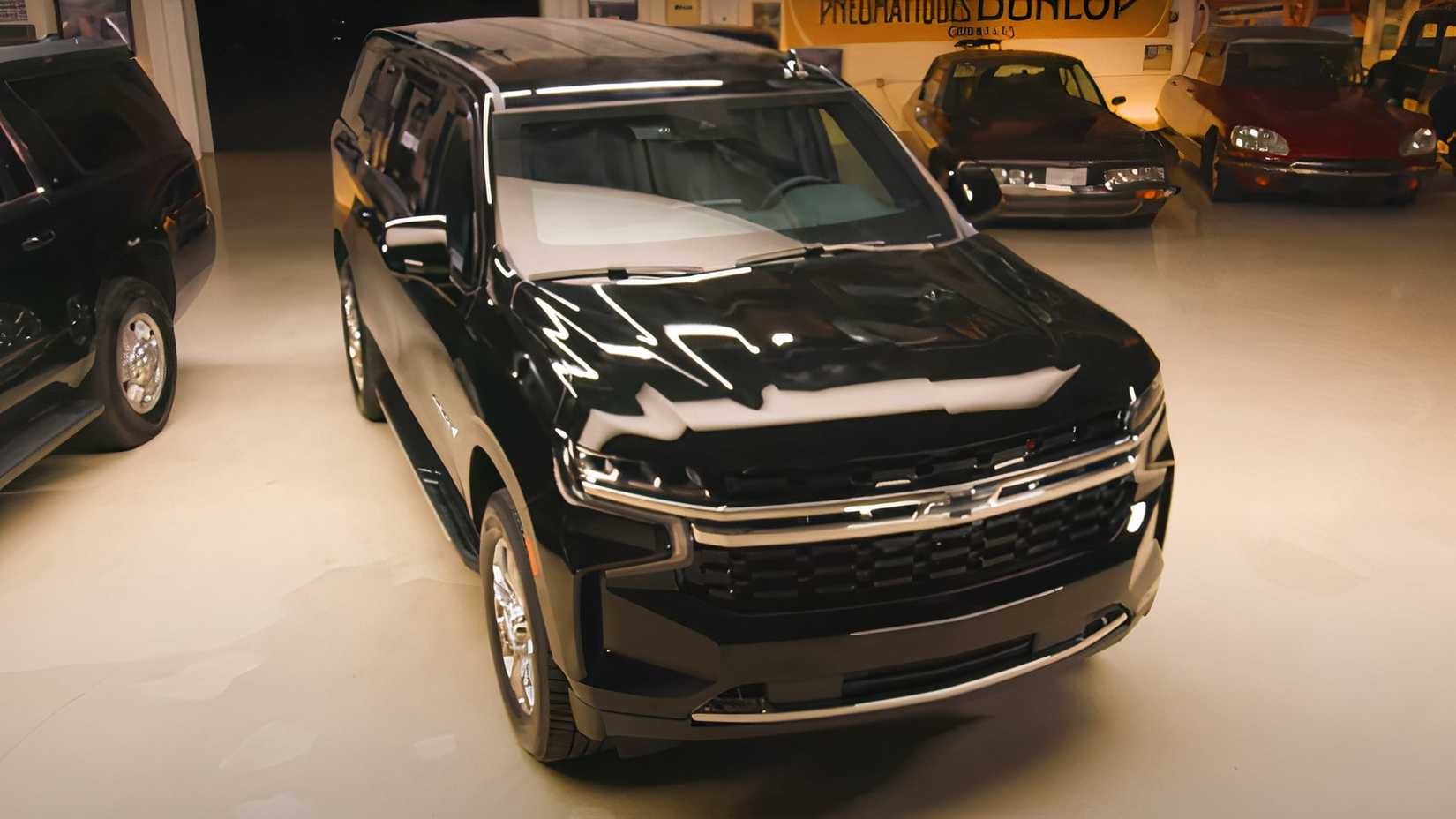 Jay Leno Drives DSS Chevrolet Suburban Shield