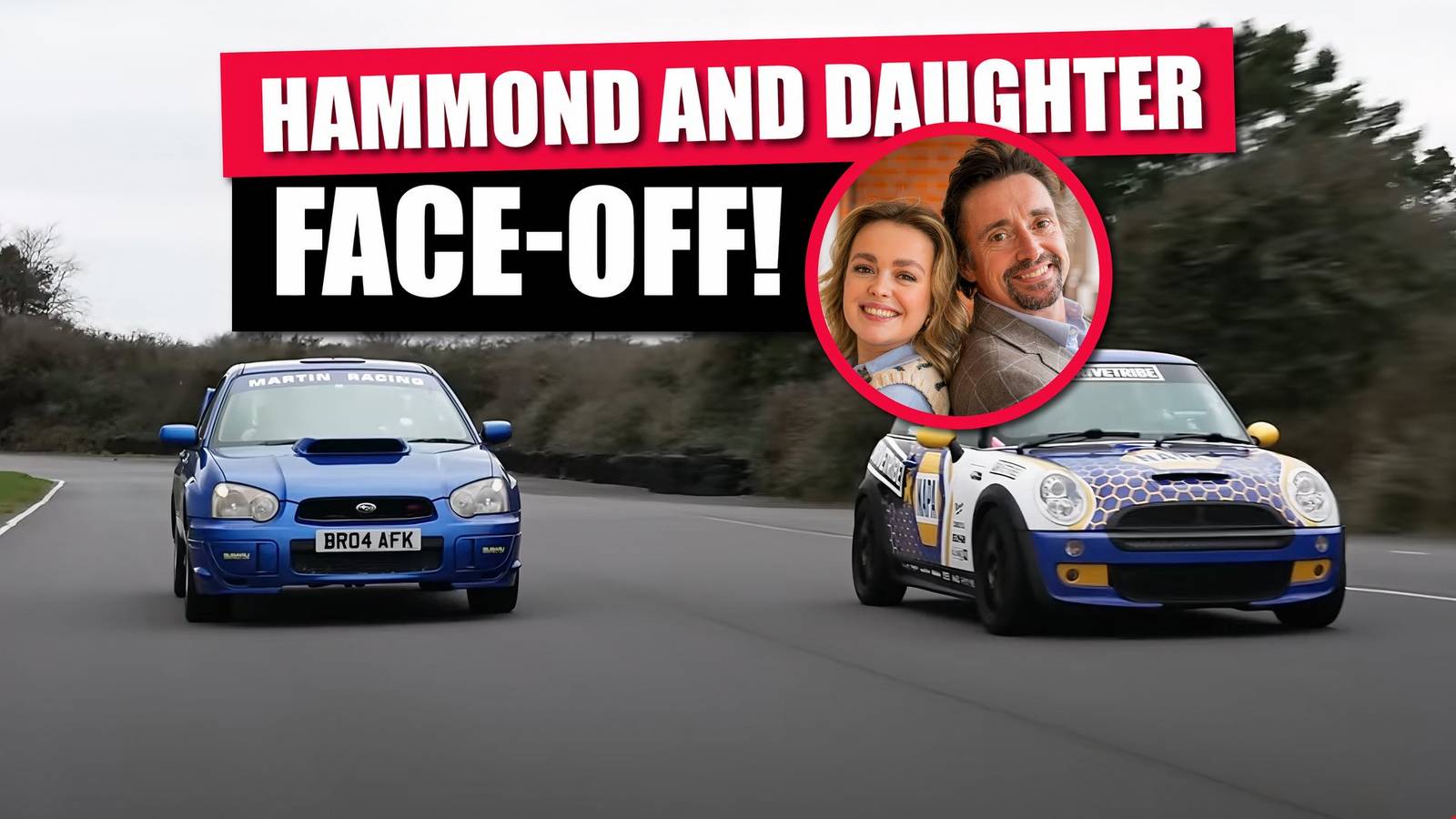 Richard Hammond Races His Daughter