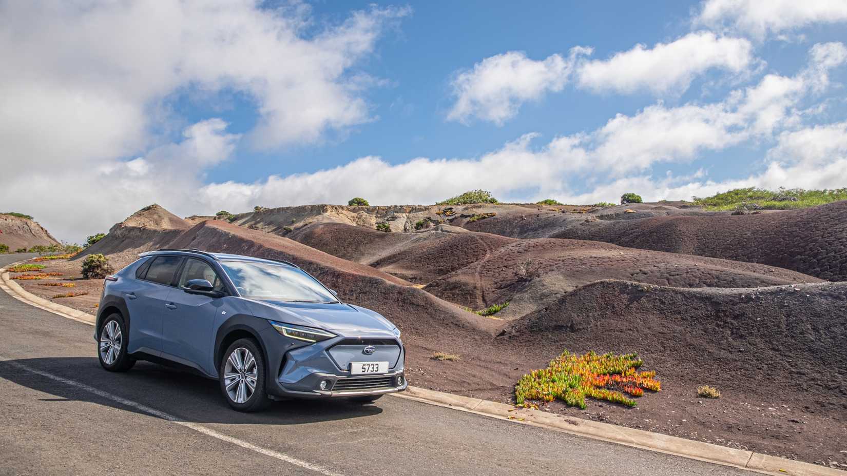Subaru Tests an EV Charger At The End Of The World