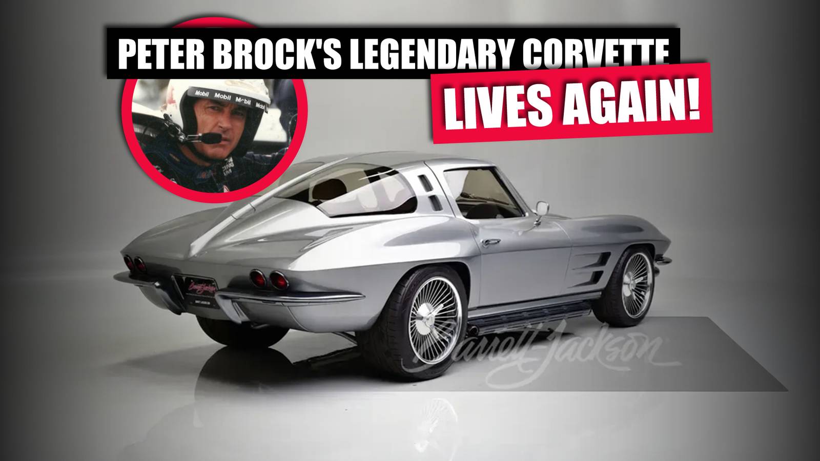Peter Brock’s Split-Window C2 Corvette Gets A Modern Revival