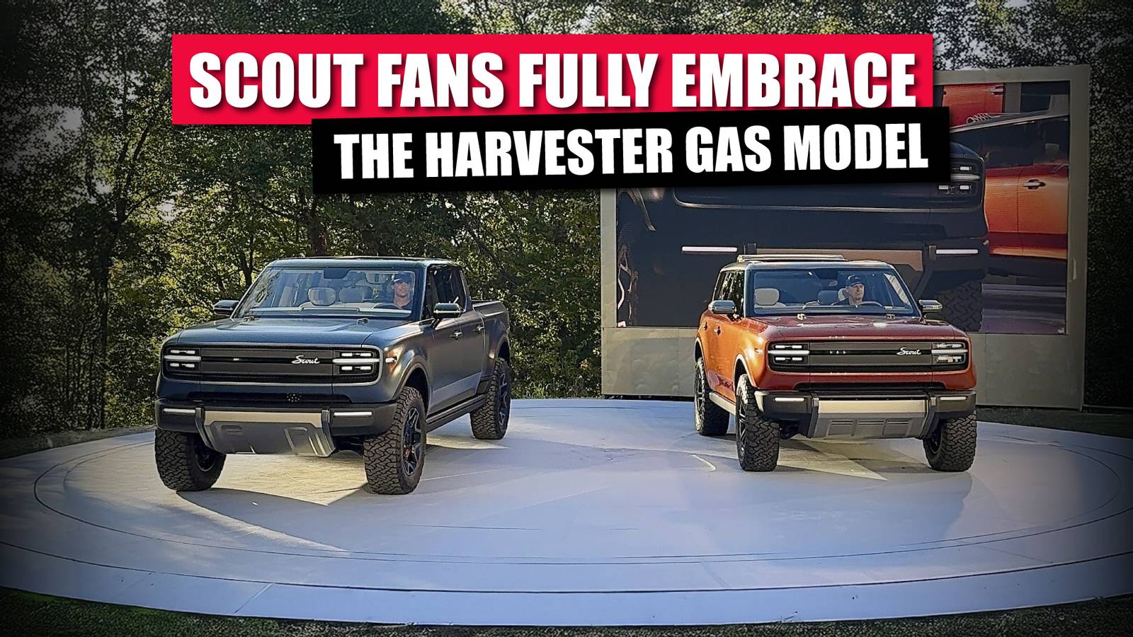 Scout’s Harvester Gas Engine Version Wins Over The Masses