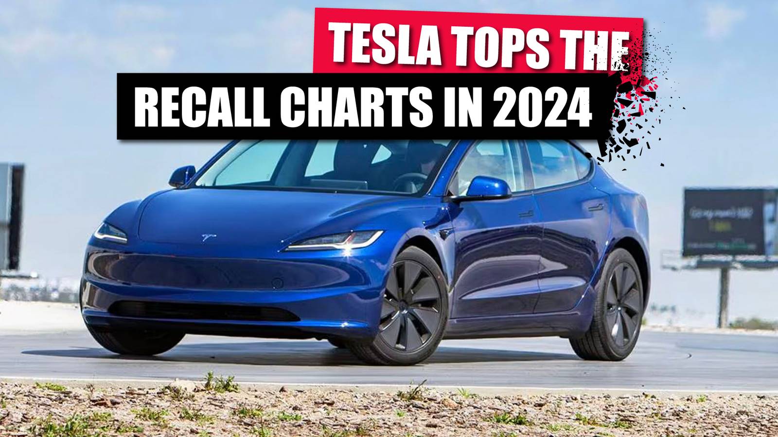 Tesla Tops The Recall Charts In 2024