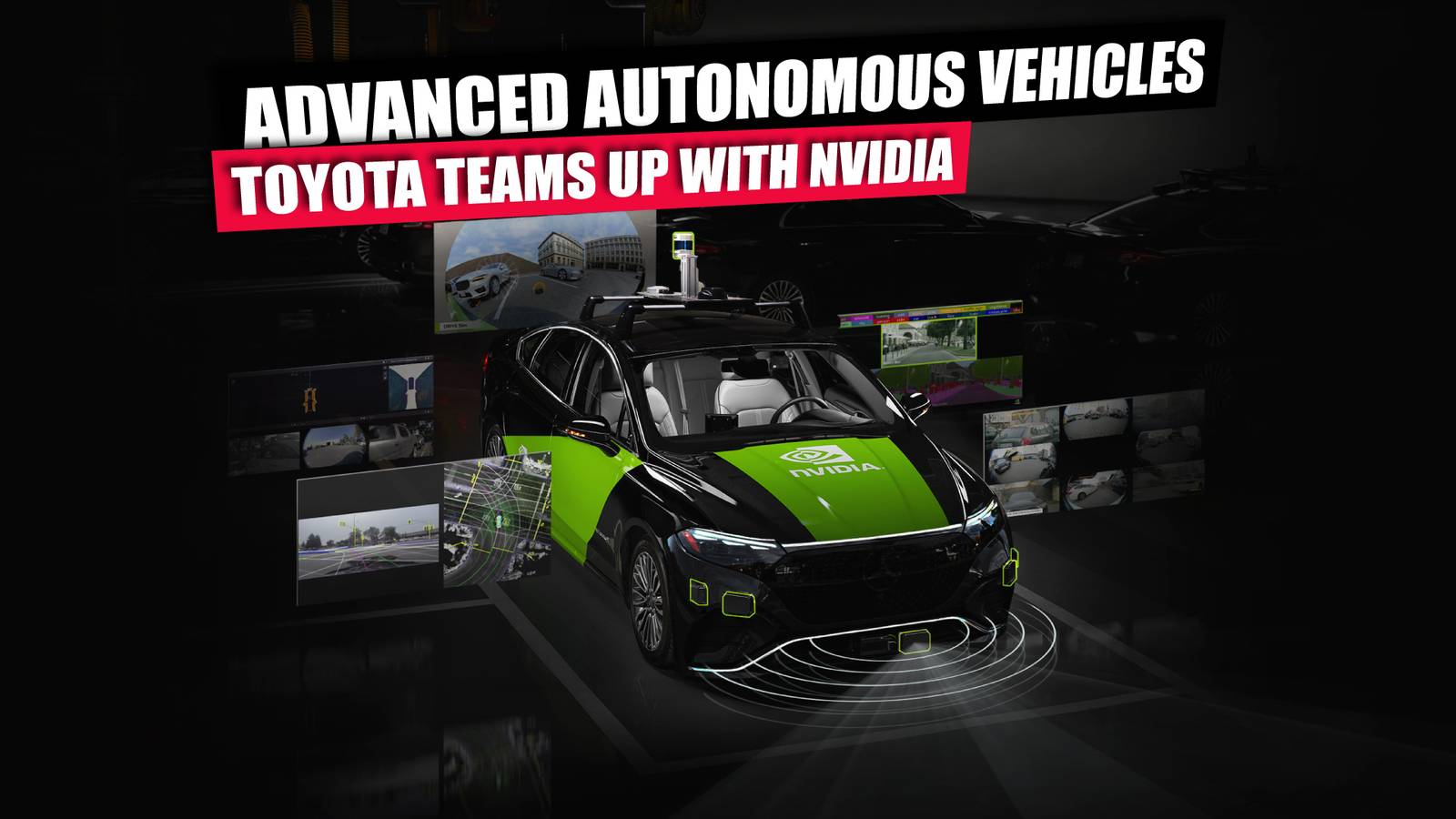 Toyota Partners With Nvidia For Next-Gen Autonomous Fleets