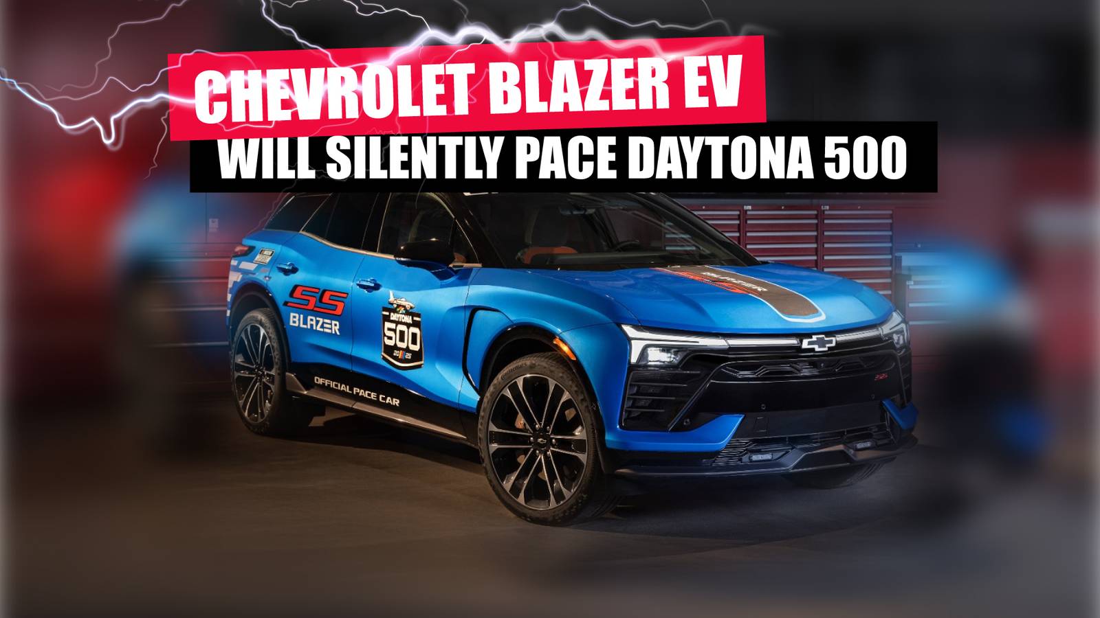 Chevy Blazer EV Becomes Daytona 500’s First Silent Pace Car