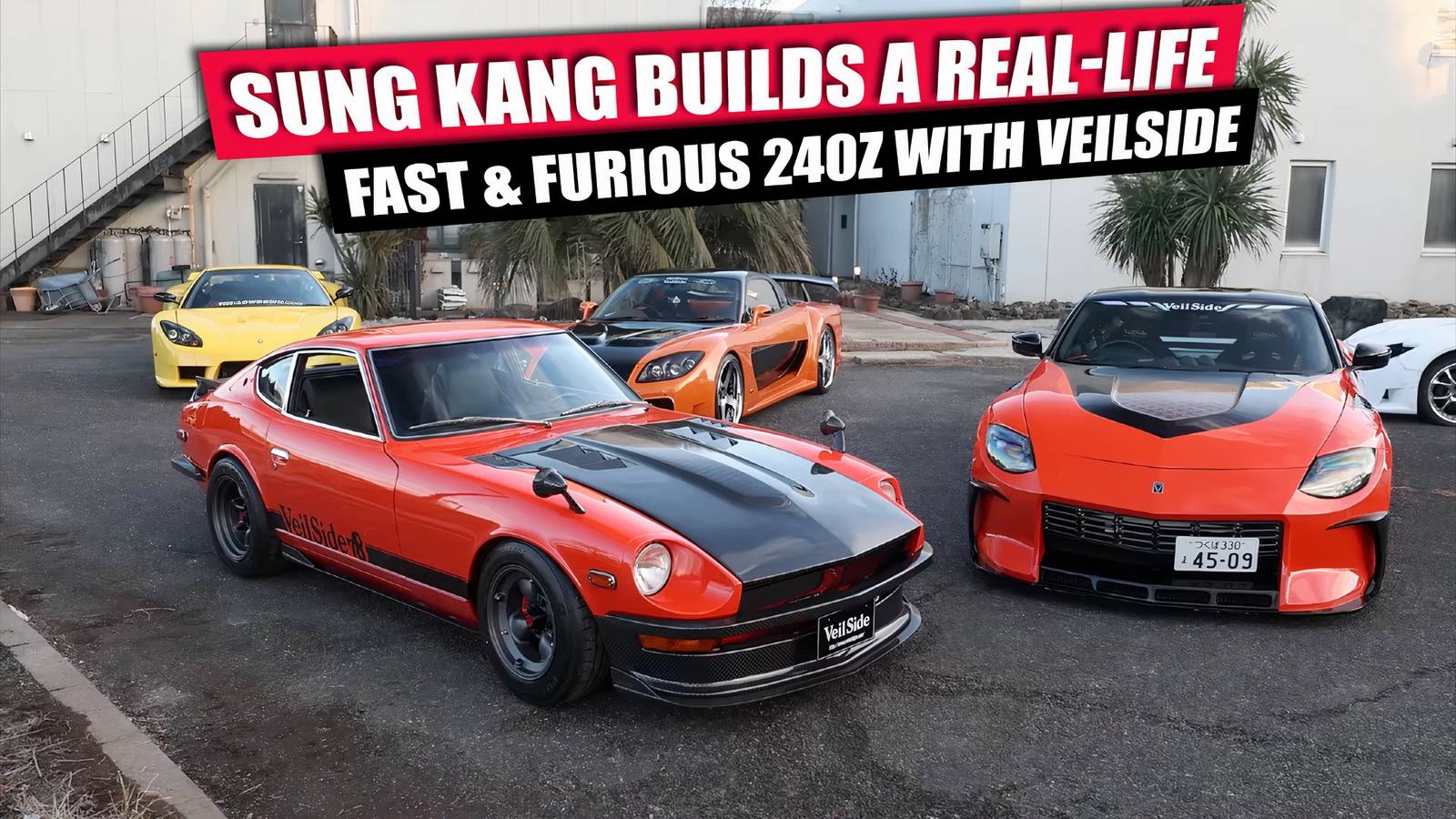 Sung Kang Builds A Real-Life Fast & Furious 240Z With VeilSide