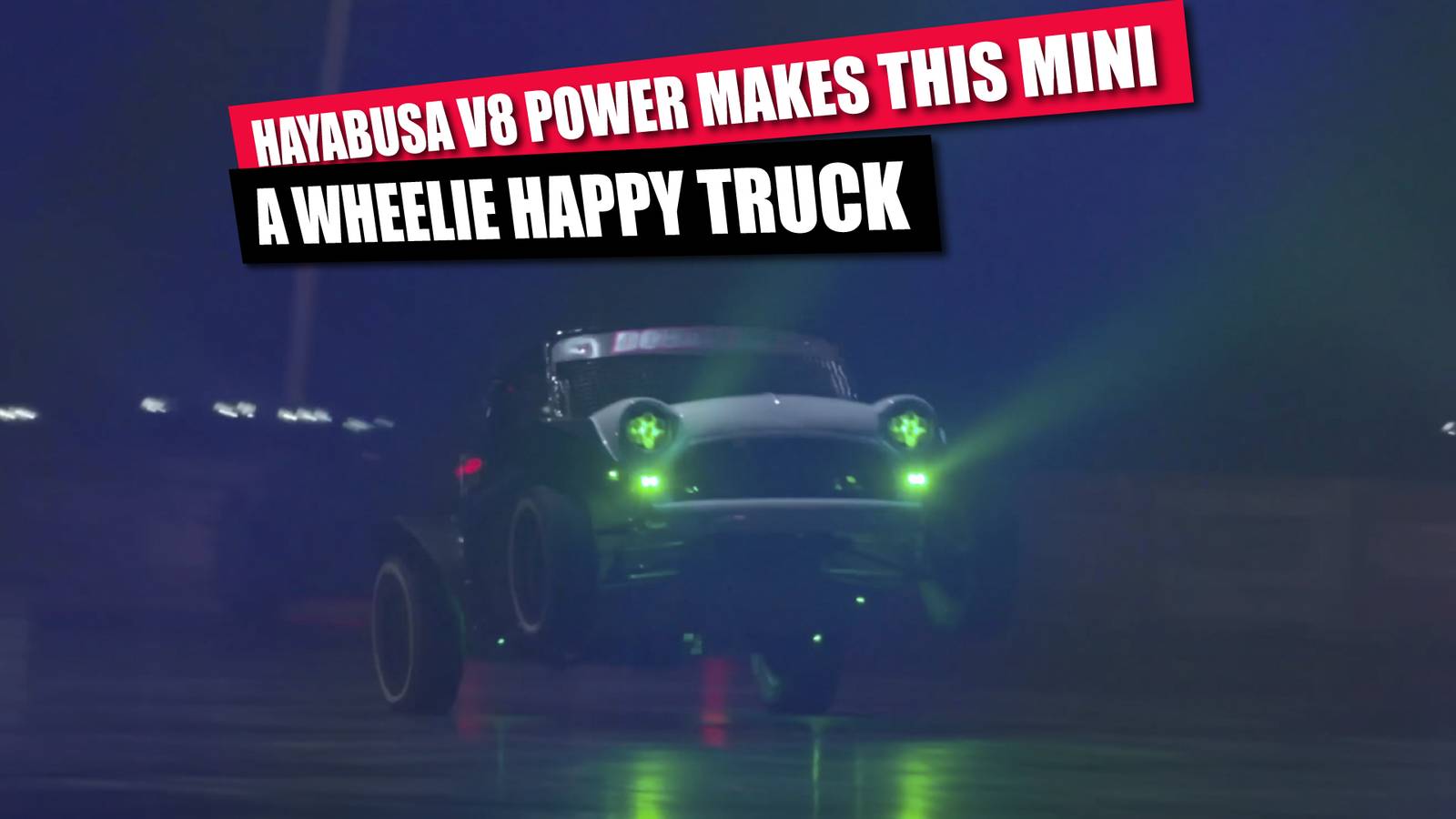 Liam Doran's Hayabusa V8-Powered Classic Mini