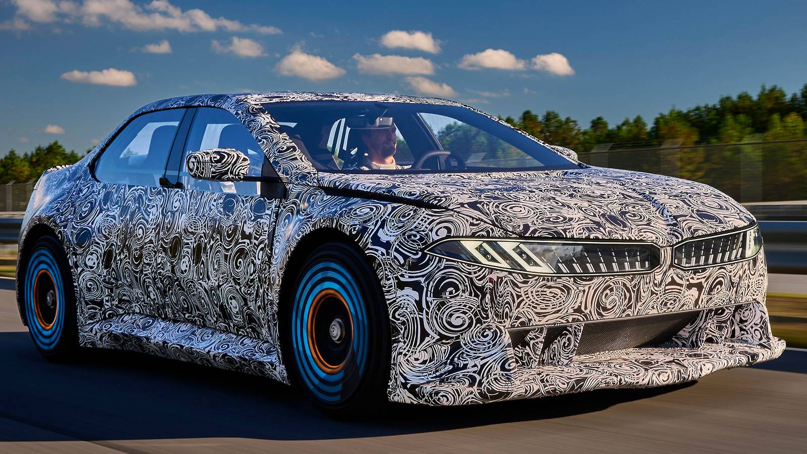 BMW M Is Planting Its Electric Sedan At Le Mans Tomorrow For A Reason