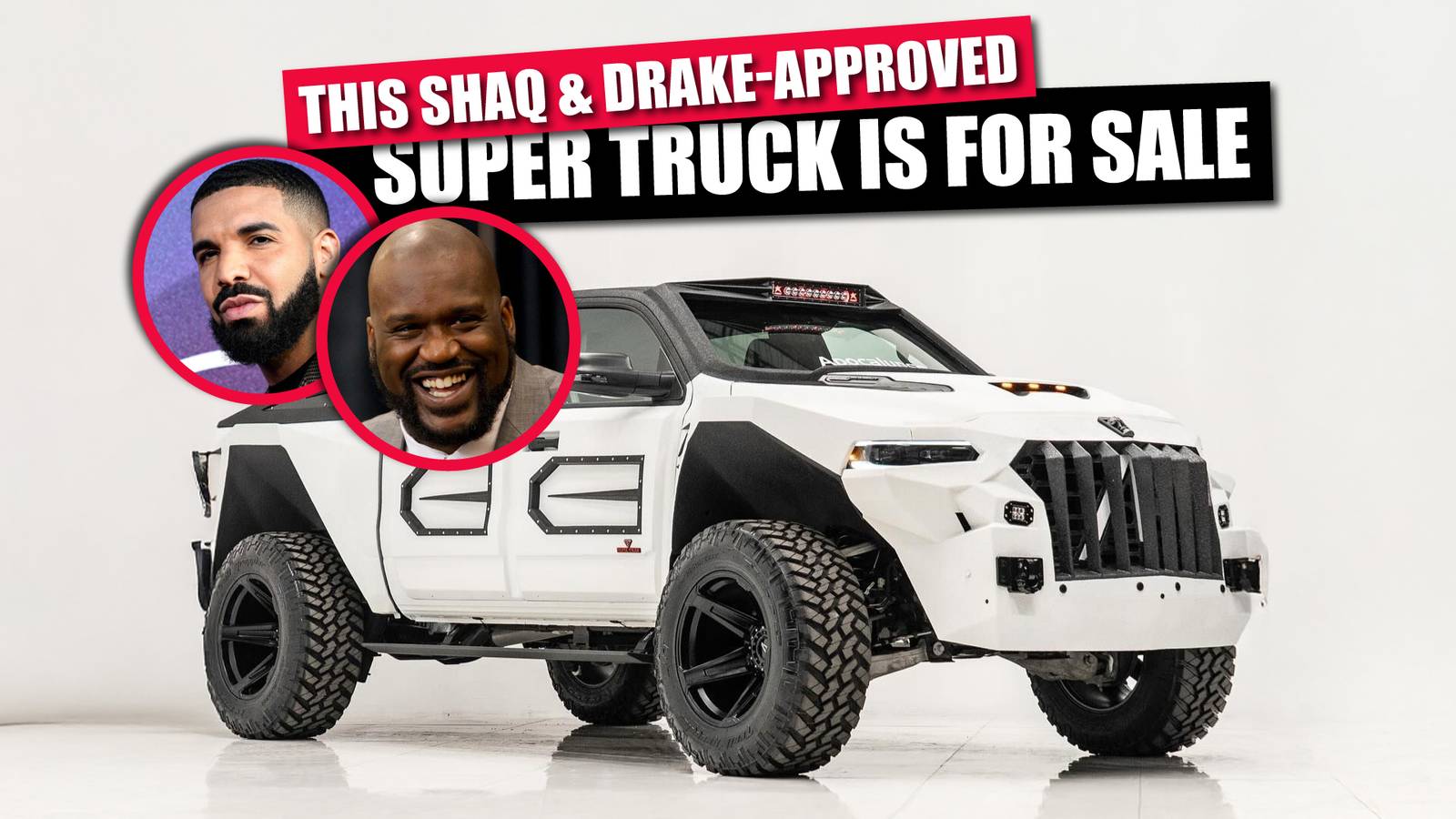 This Shaq And Drake-Approved Super Truck Costs Supercar Money