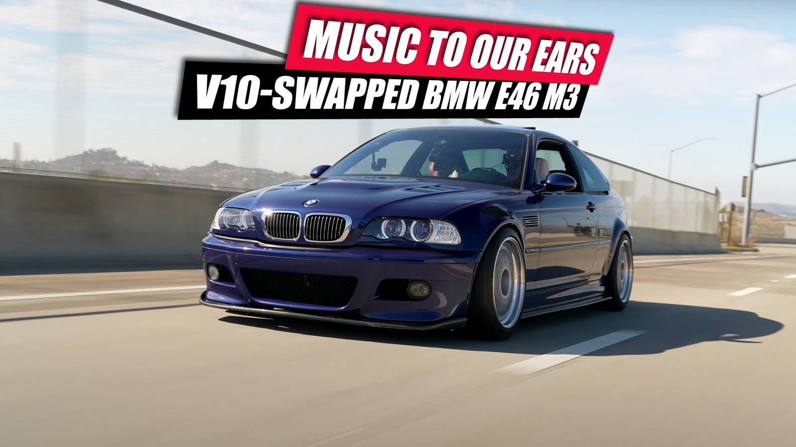 Iconic BMW E46 M3 Gets Treated To M5 Power In V10 Engine Swap
