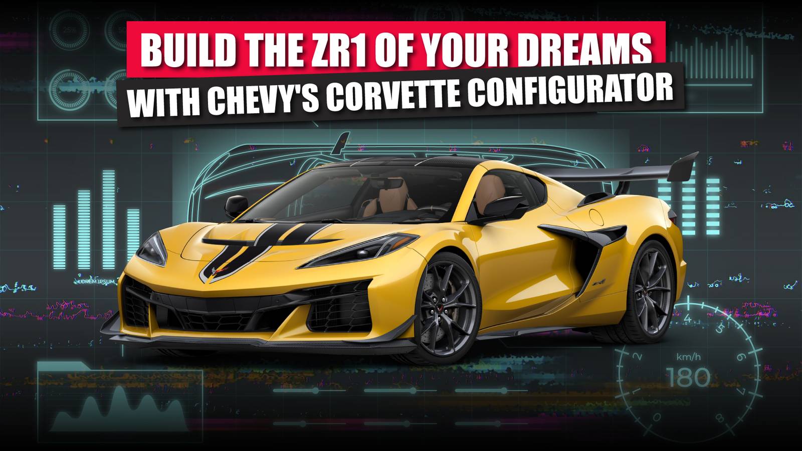 2025 Chevrolet Corvette ZR1 Build Configurator Goes Live